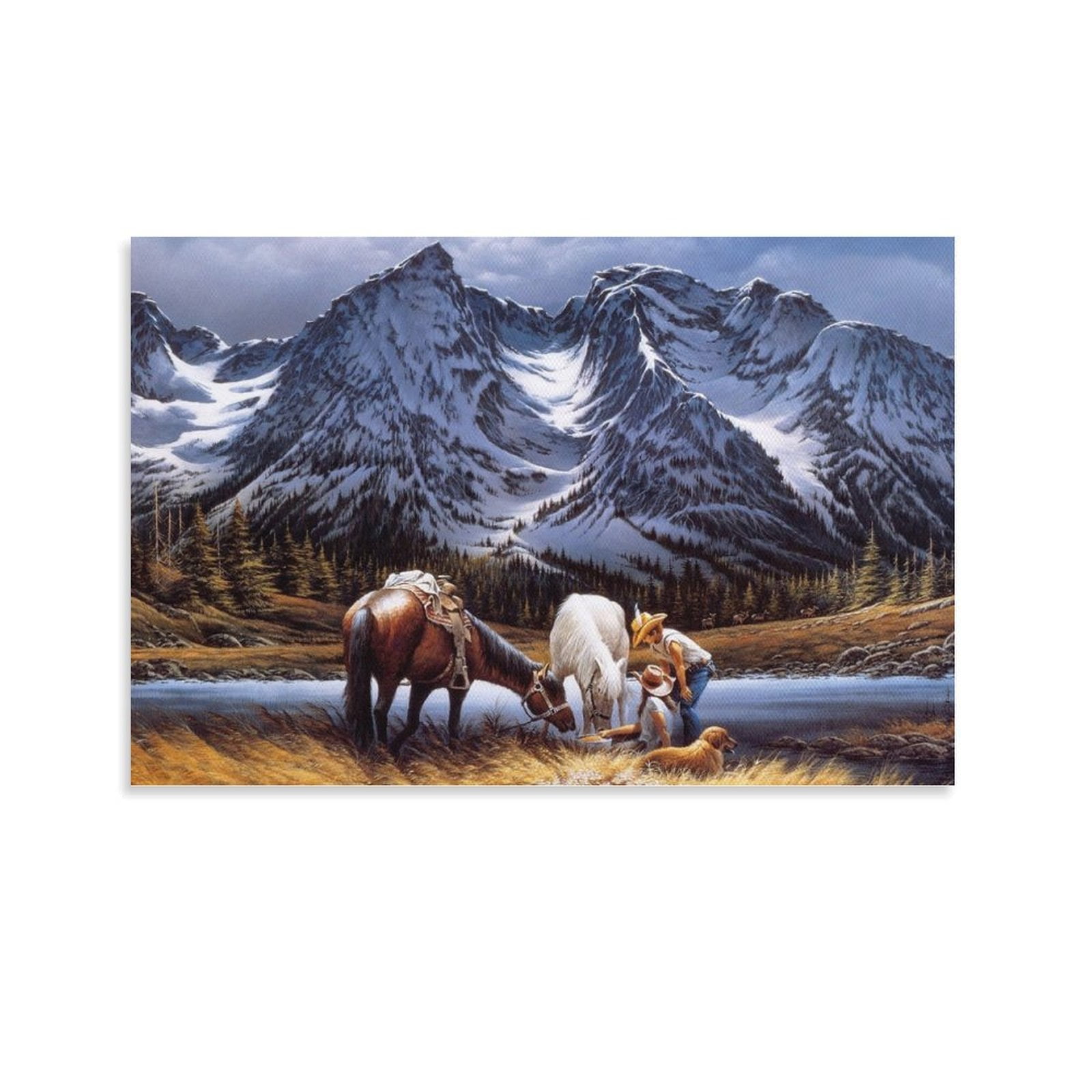 Terry Redlin Print Painting Landscape (135) Poster Cool Artworks ...