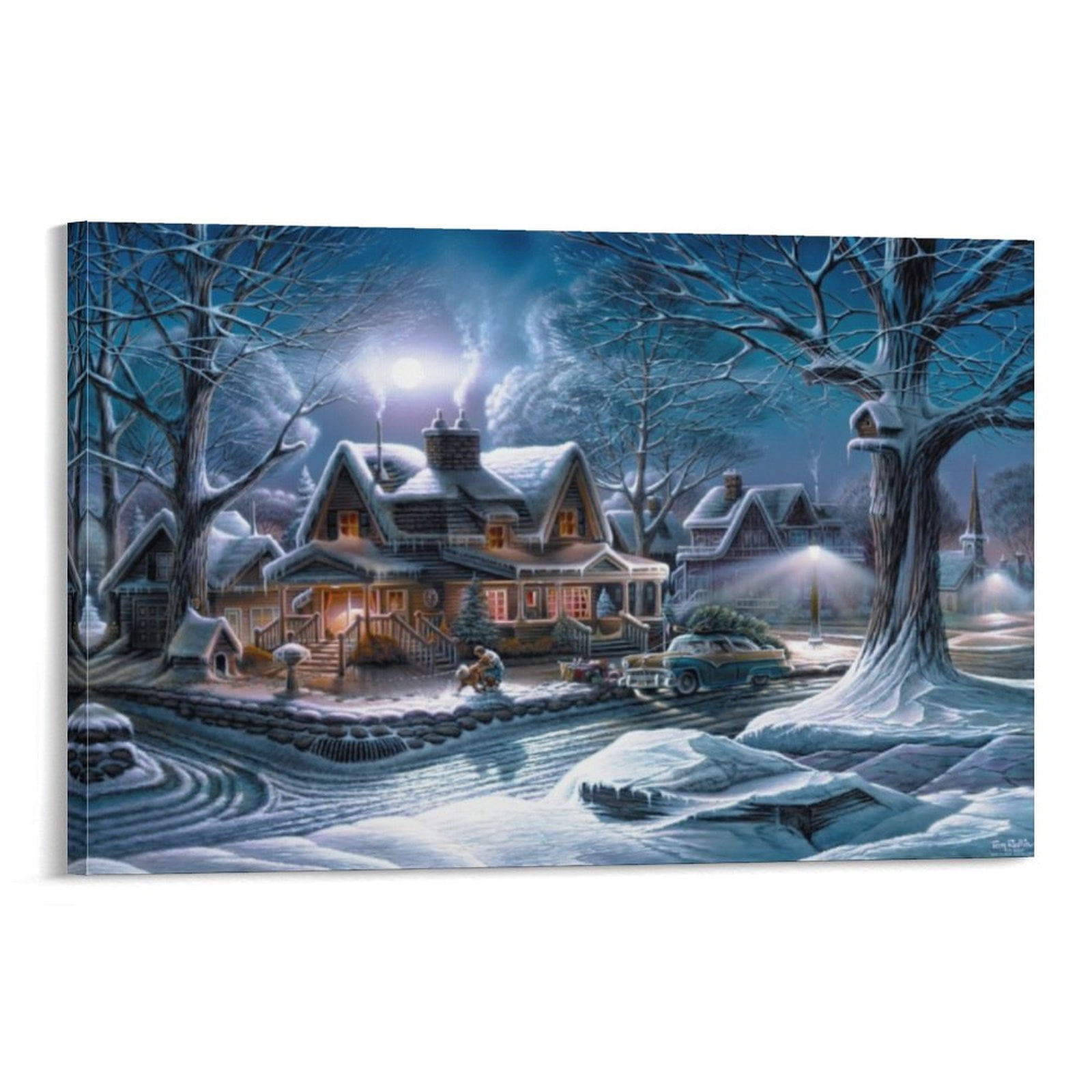 Terry Redlin Print Painting Landscape (138) Canvas Art Poster and Wall ...