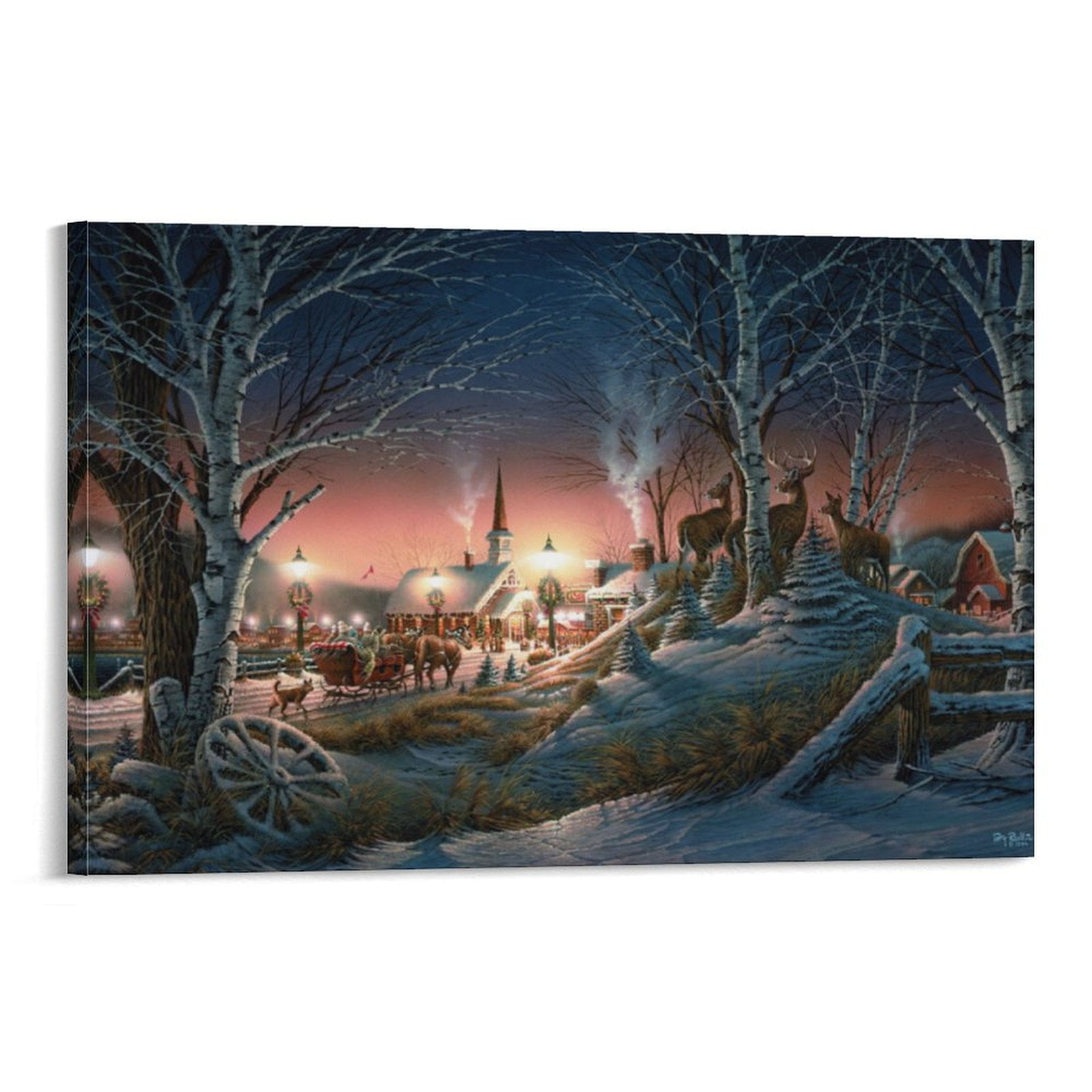 Terry Redlin Print Painting Landscape (141) Canvas Art Poster and Wall ...