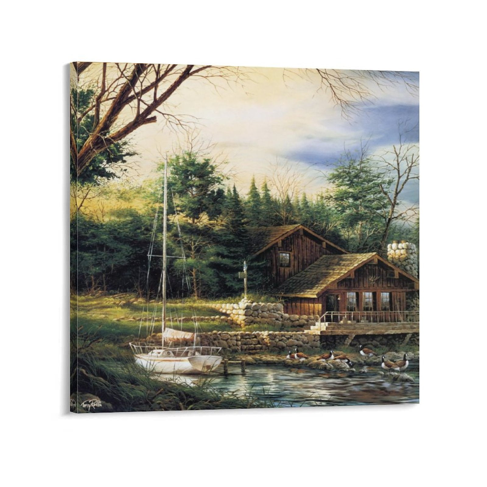 Terry Redlin Print Painting Landscape (16) Poster Cool Artworks ...