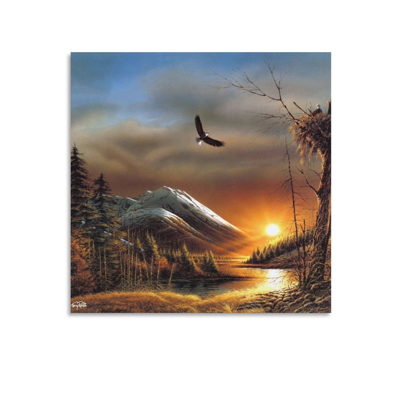 Terry Redlin Print Painting Landscape (17) Poster Cool Artworks ...