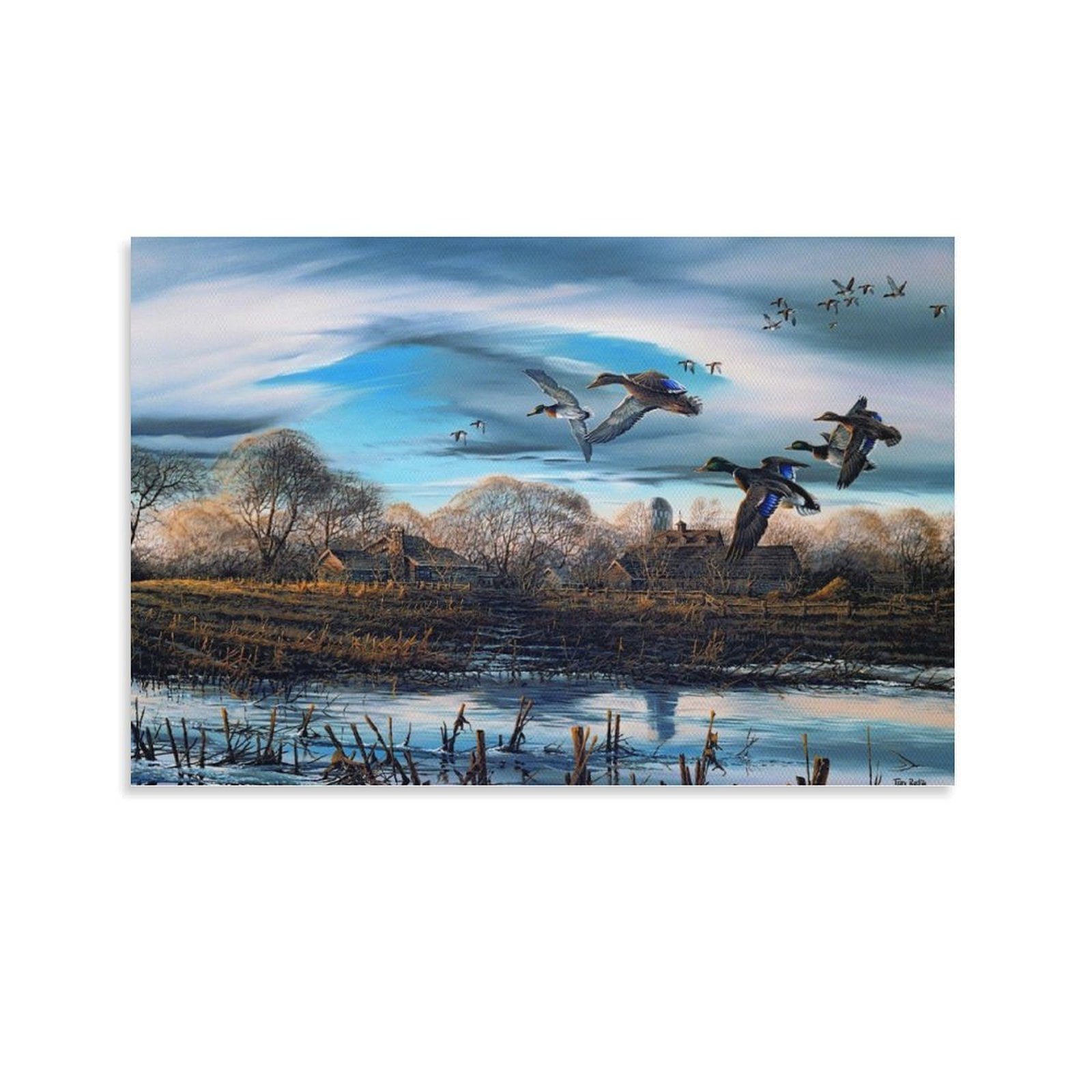 Terry Redlin Print Painting Landscape (19) Poster Cool Artworks ...
