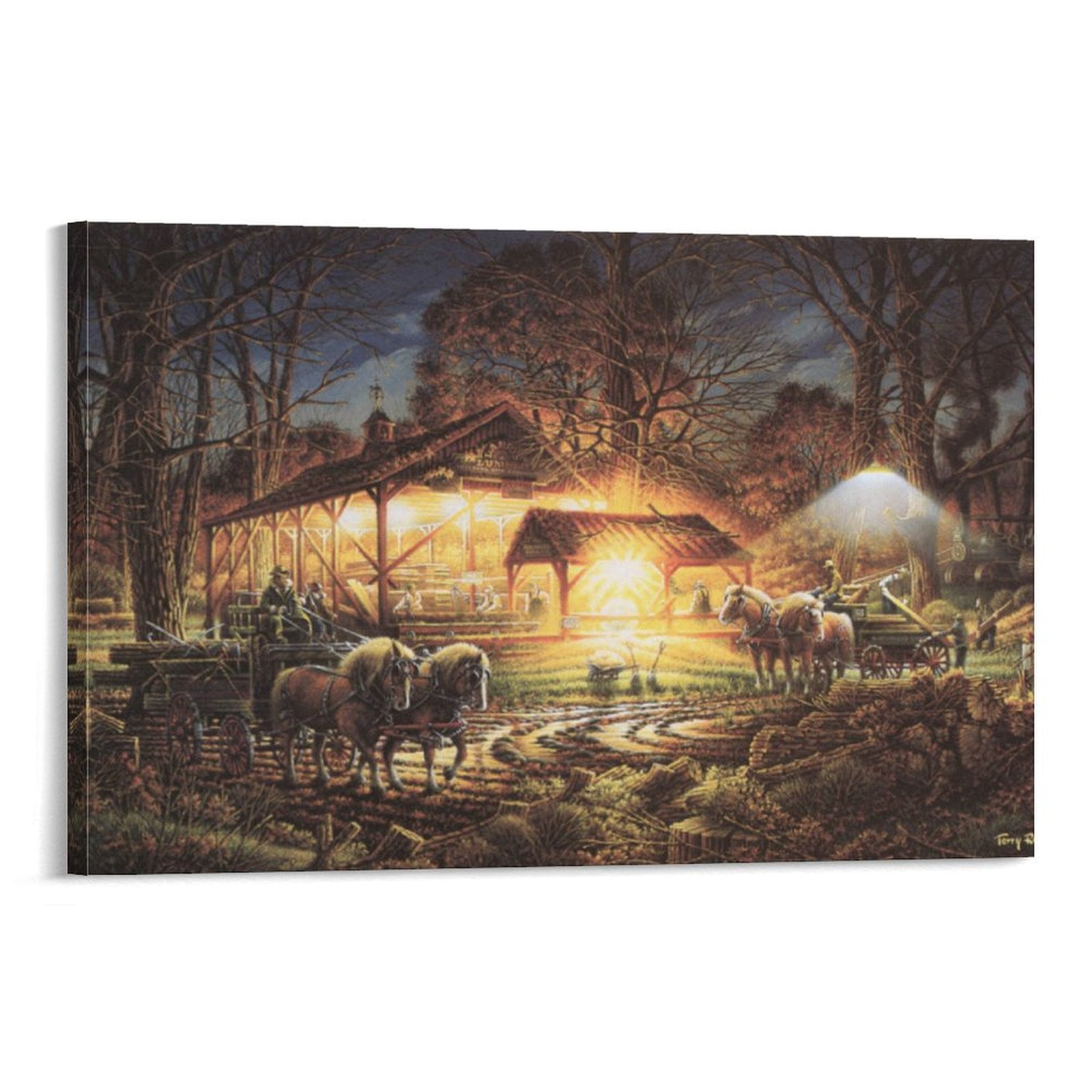 Terry Redlin Print Painting Landscape (40) Room Aesthetic Poster Print ...
