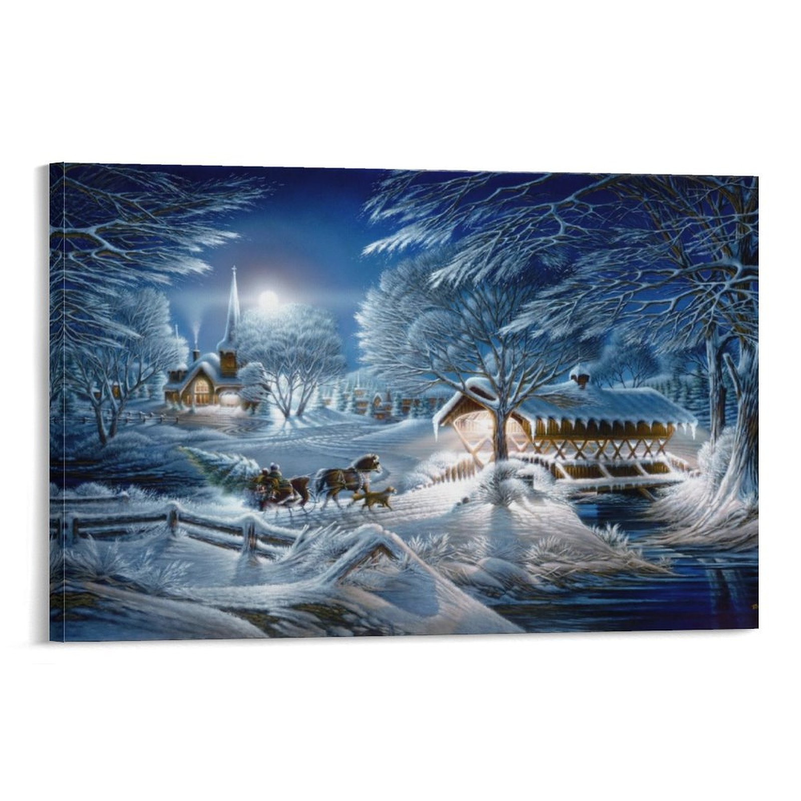 Terry Redlin Print Painting Landscape (45) Artworks Canvas Poster Room ...