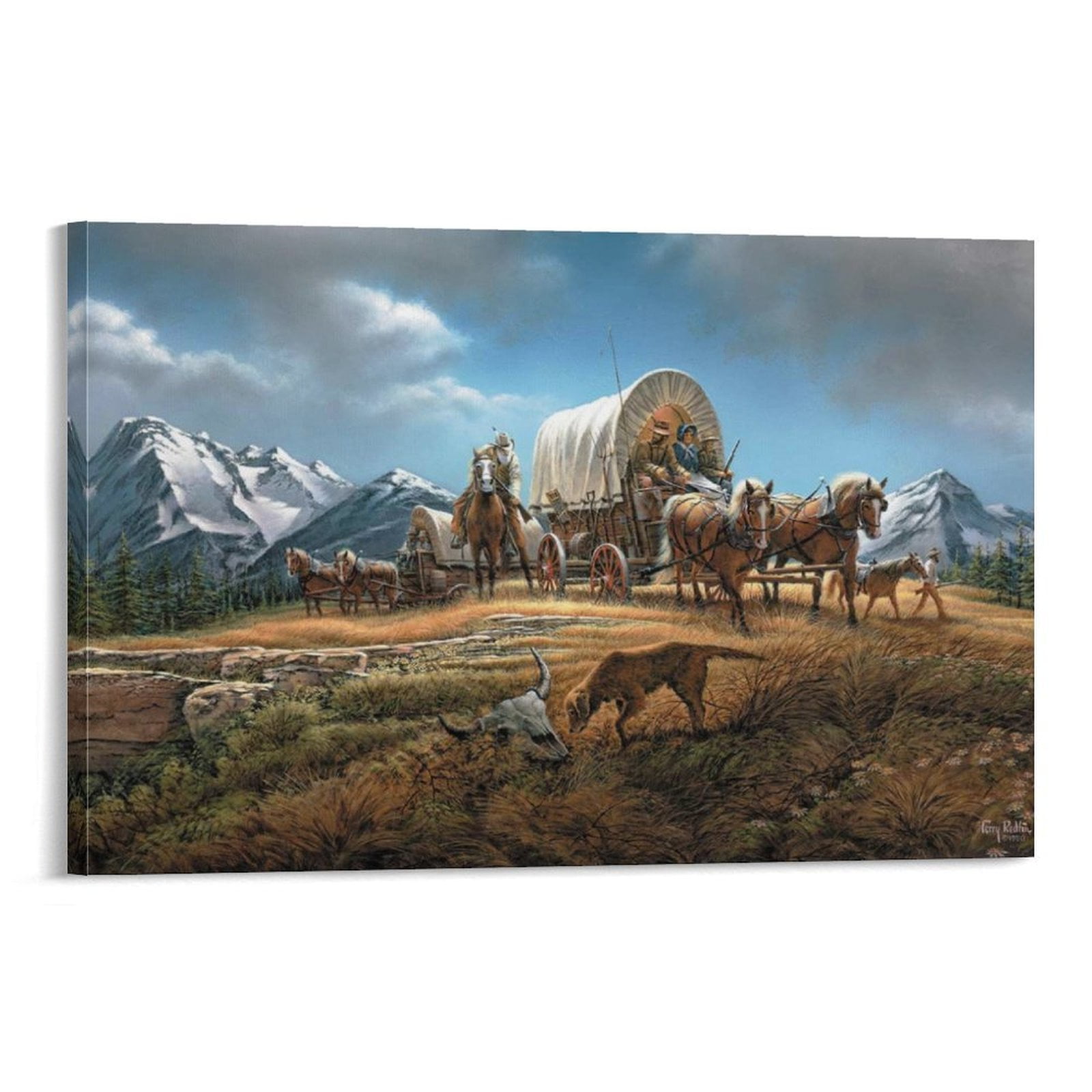 Terry Redlin Print Painting Landscape (50) Canvas Art Poster and Wall ...