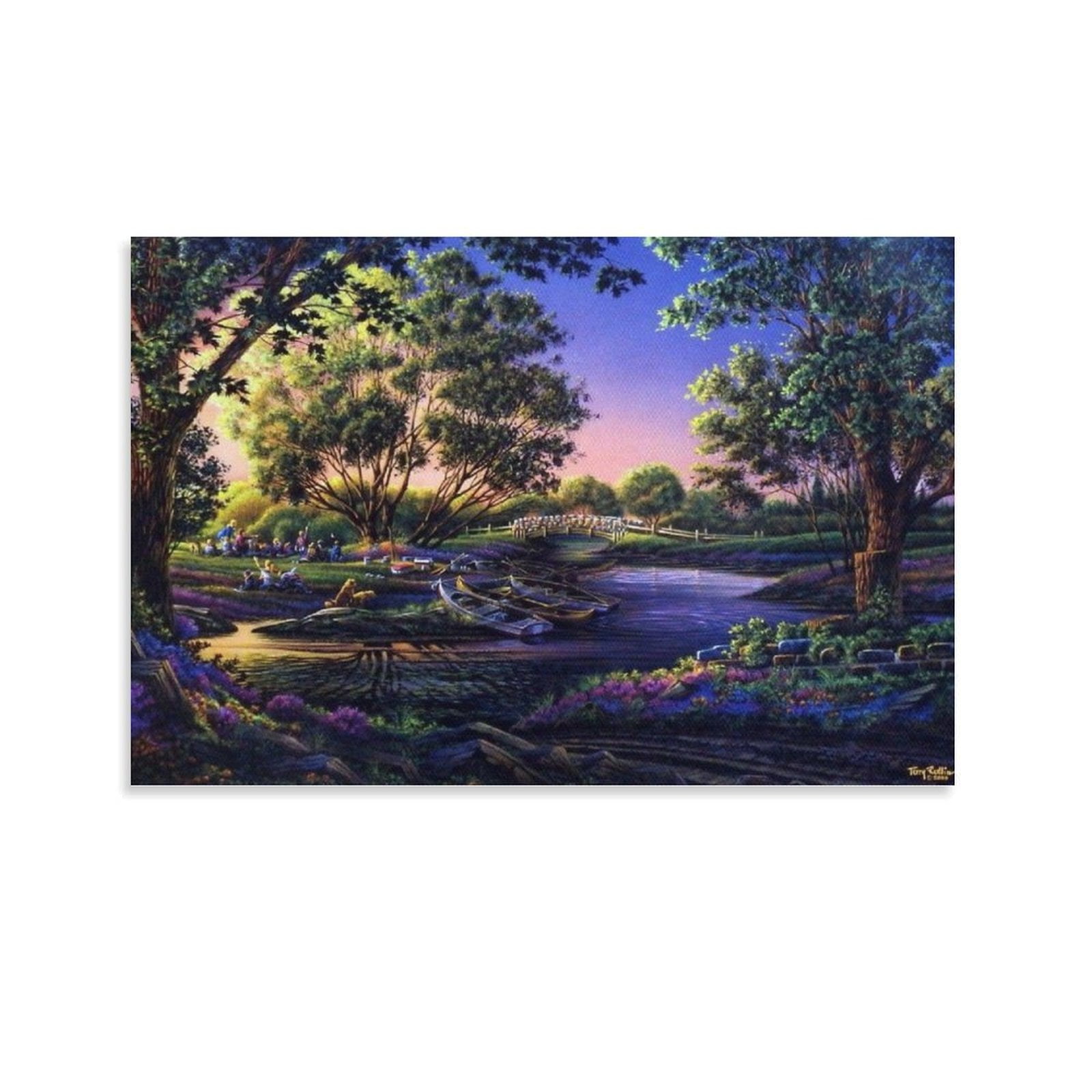 Terry Redlin Print Painting Landscape (77) Poster Cool Artworks ...