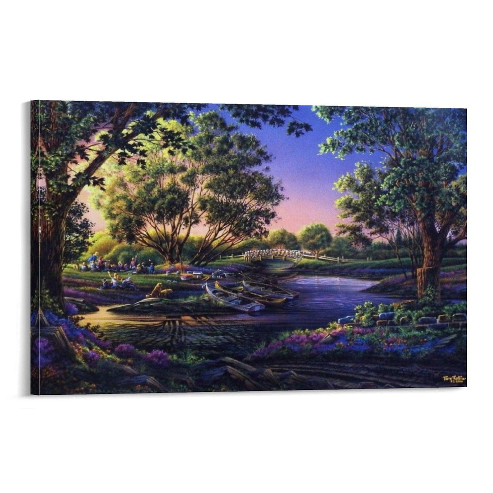Terry Redlin Print Painting Landscape (77) Posters Art Print Wall Photo ...