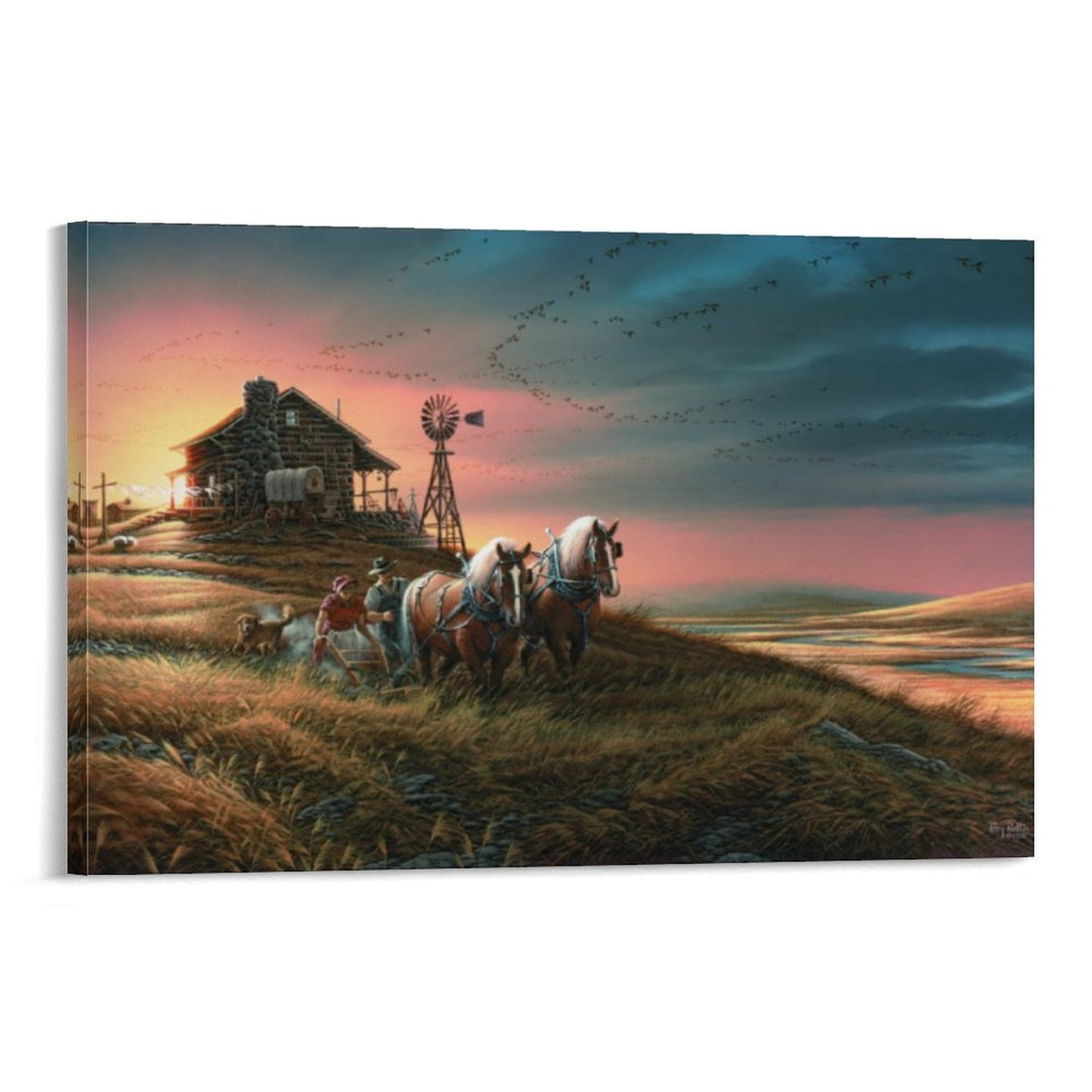 Terry Redlin Print Painting Landscape (94) Posters Wall Art Painting ...