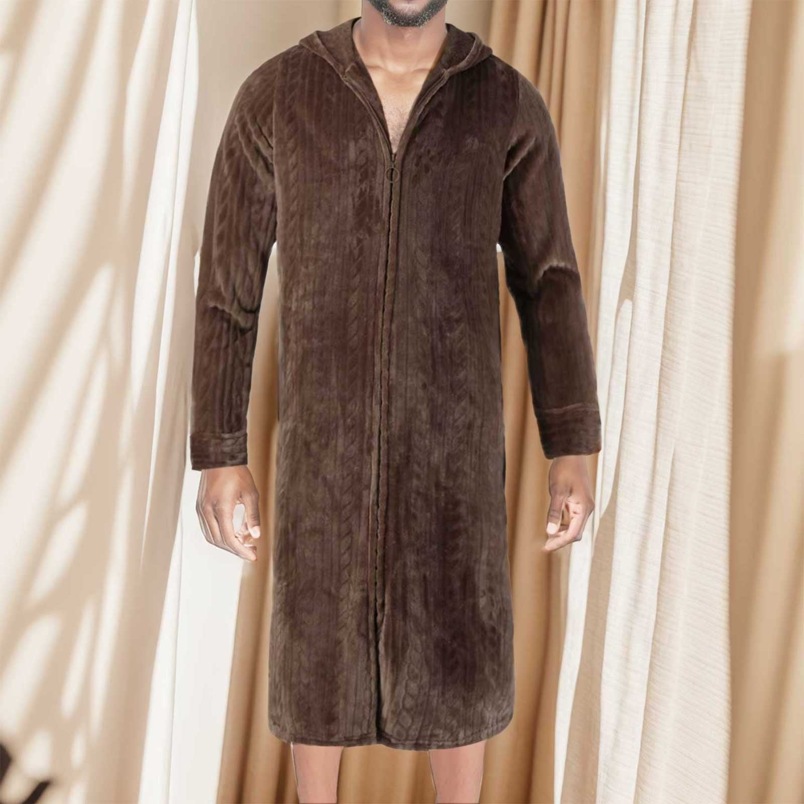 Terry Robe For Men Terry Cloth Robe Men'S Robes Lightweight Summer ...