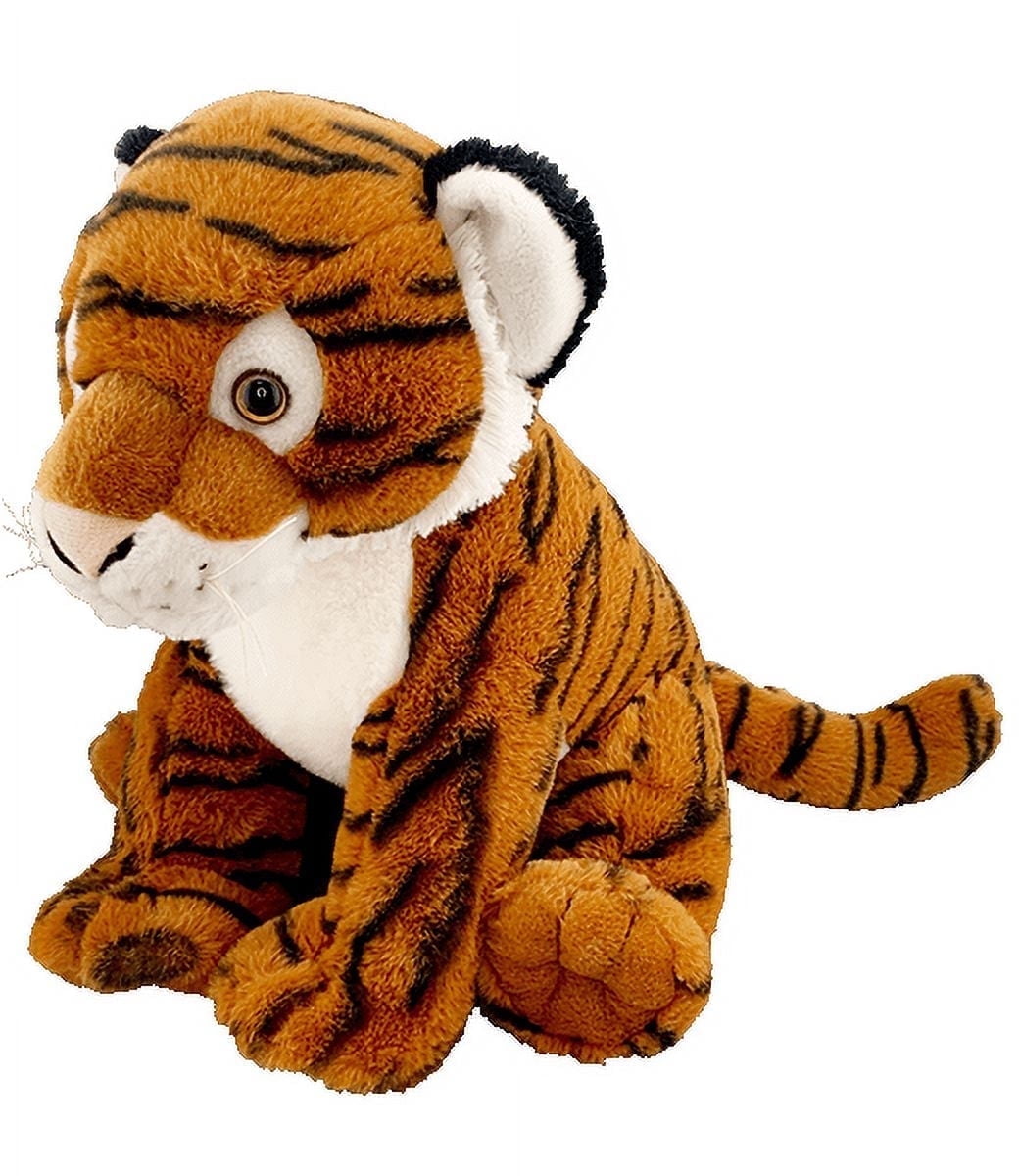 Terry The Large Fuzzy Tiger - 16-Inch Wild Stuffed Animal Toy for Kids ...