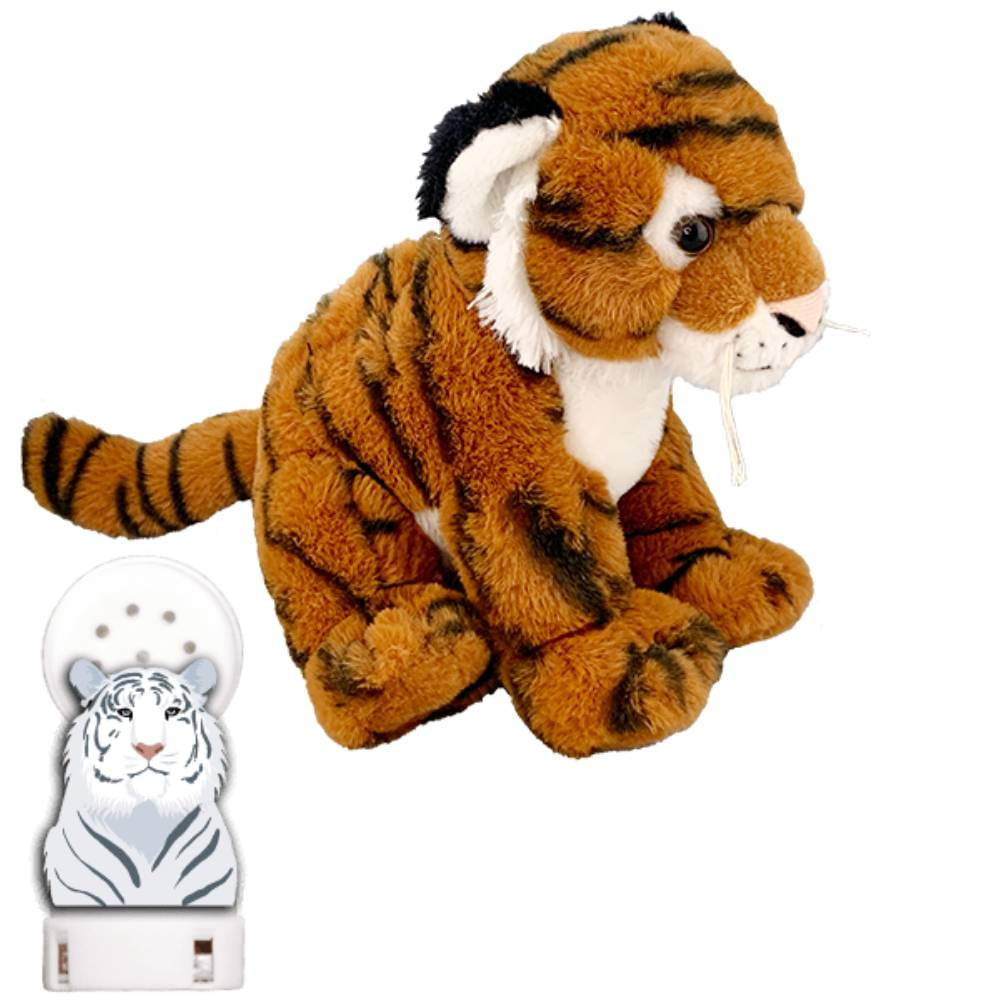 Plush Gear Terry the Tiger, 8 Inch Cuddly Tiger, Plush Stuffed Animal ...