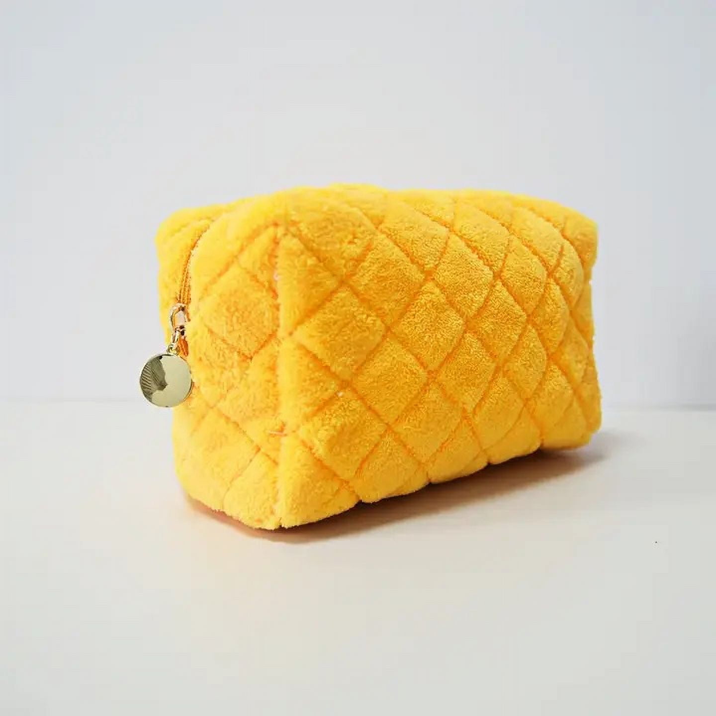 Terry cloth toiletry bag (yellow) - Walmart.com