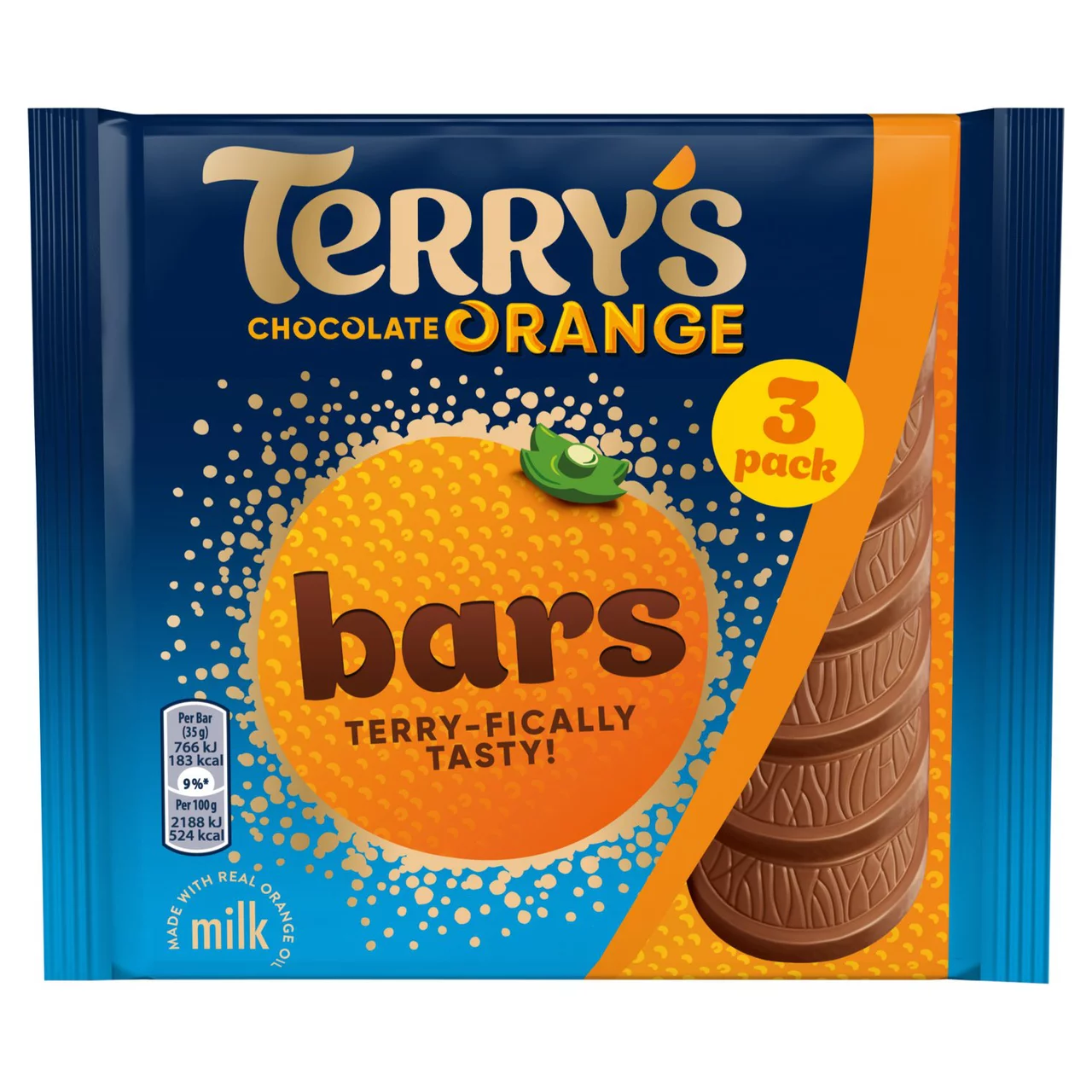 Terry's Chocolate Orange Bars 3 x 35g - Walmart.com