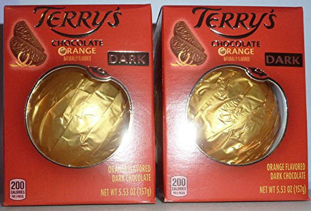 Terry's Chocolate Orange Dark Chocolate 5.53 oz. 2 pack - Walmart.com