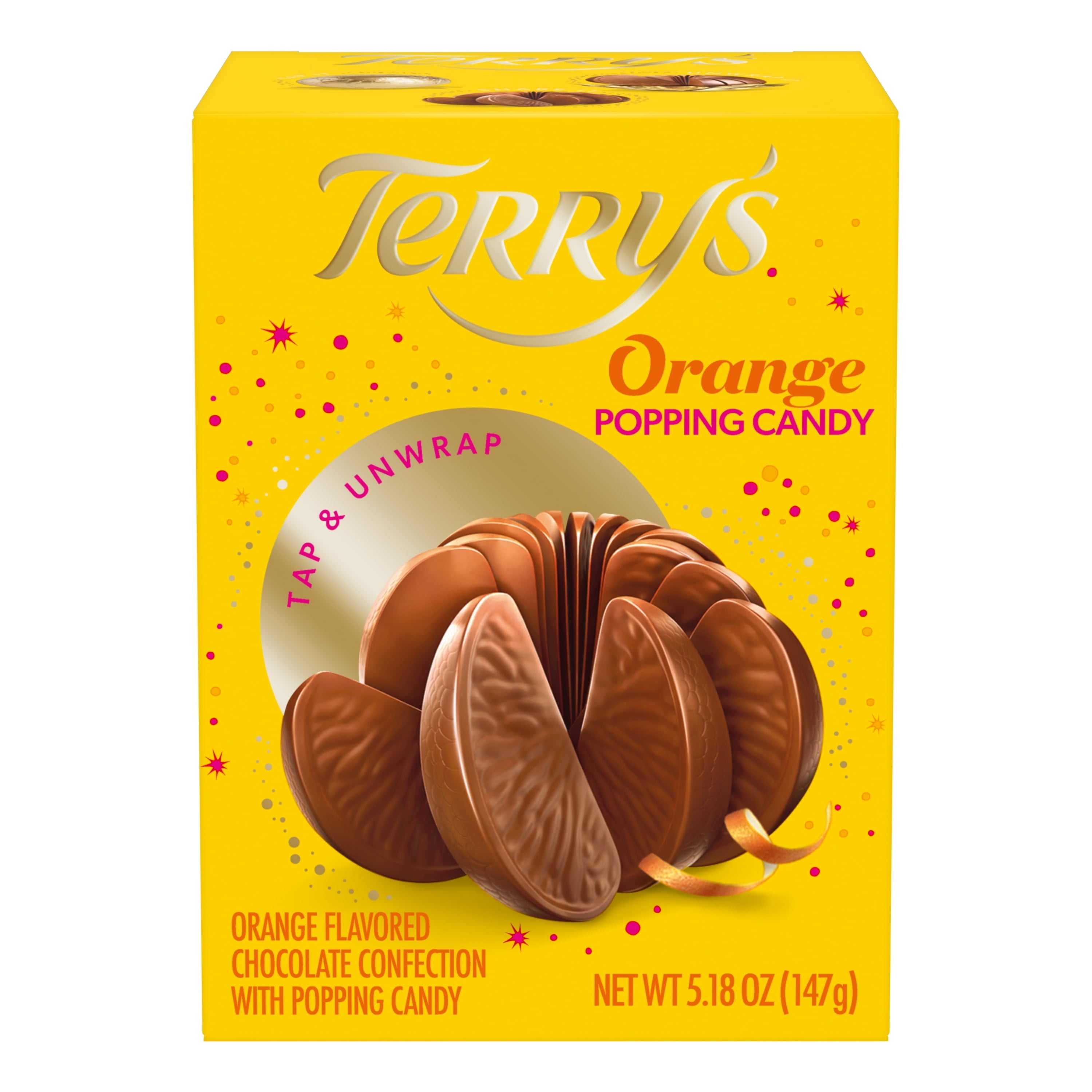 Terry's Milk Chocolate Orange with Popping Candy, 5.18oz Box - Walmart.com