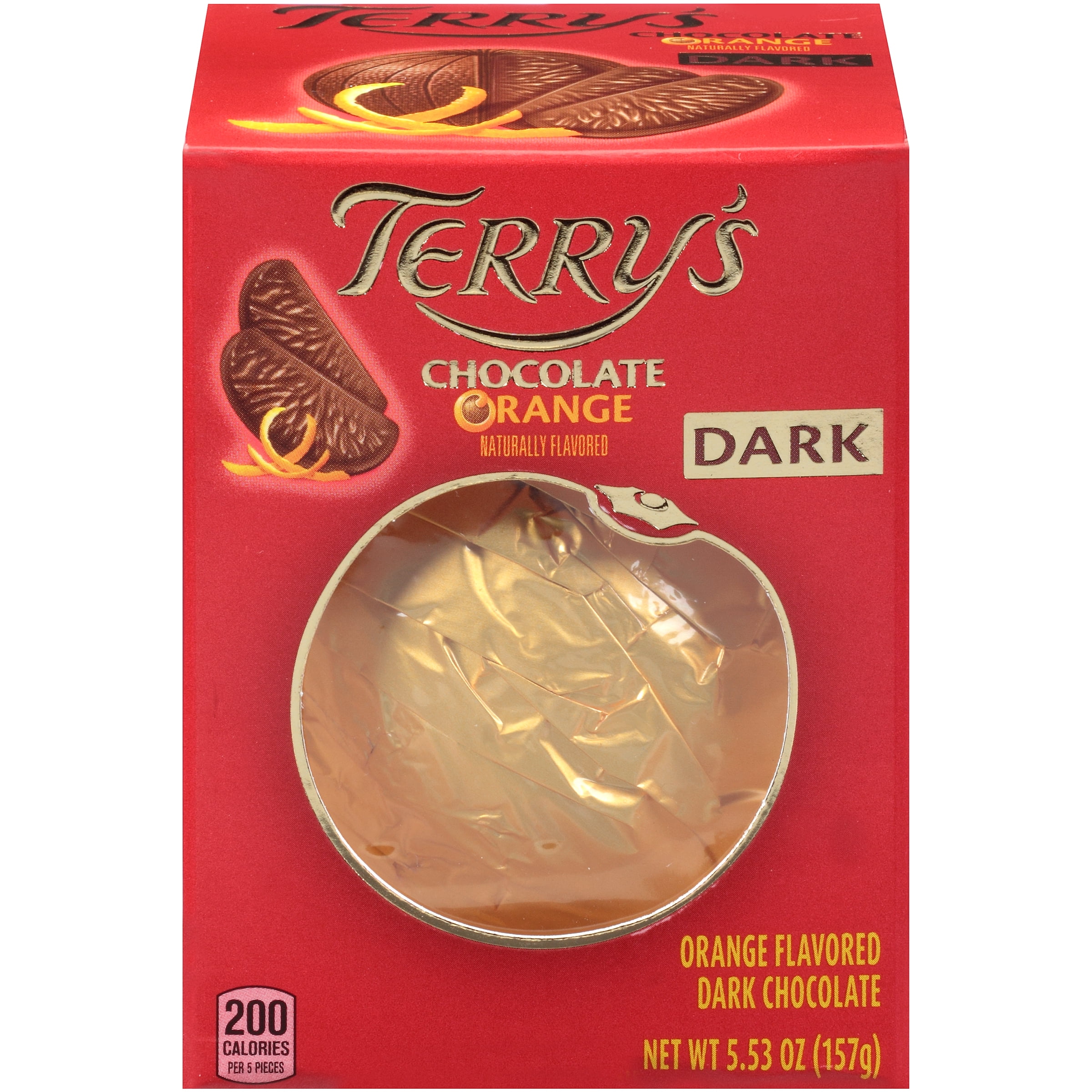 Terry's Seasonal Dark Chocolate Orange Ball Candy with Fruit Flavor, 5. ...