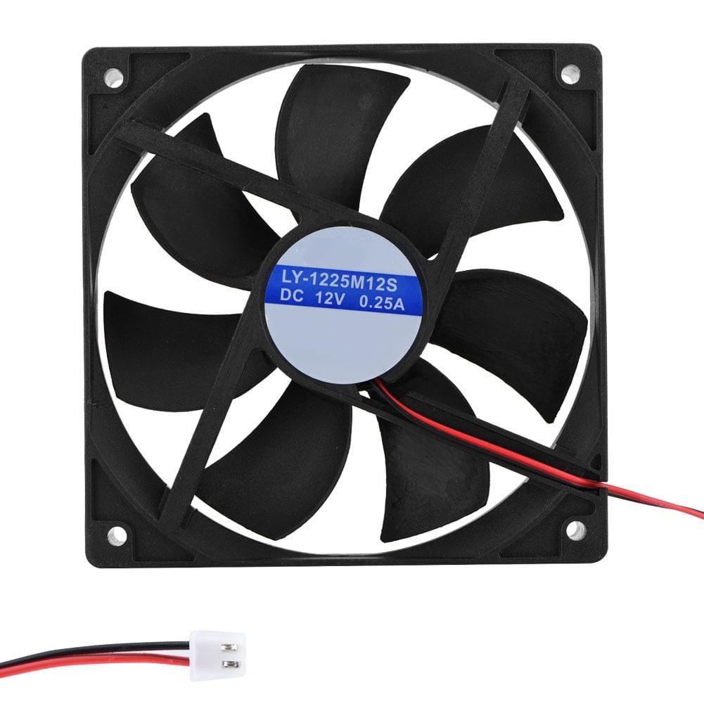 Tersalle 12CM Computer Cooling Fan Portable Silent Internal Computer ...