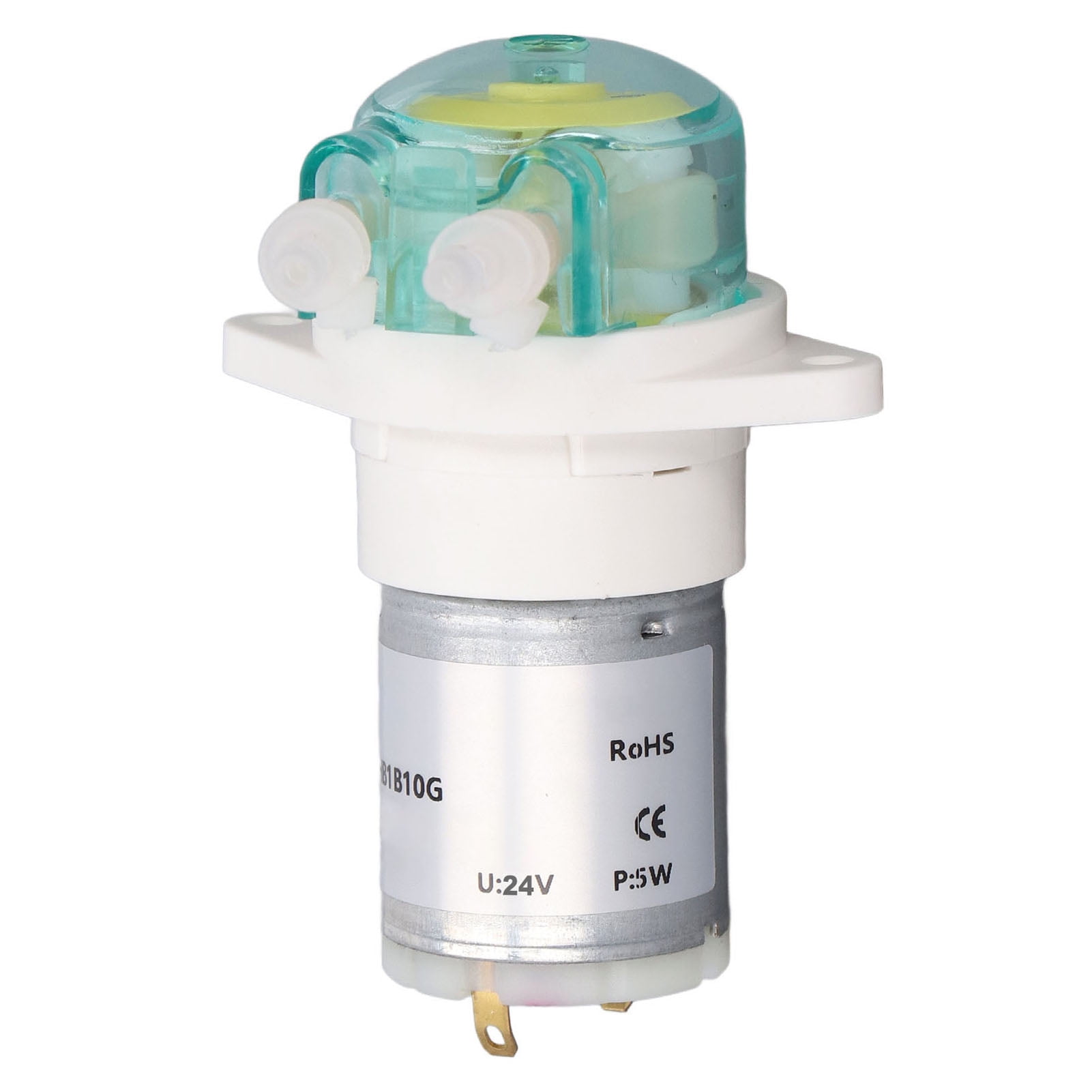 Tersalle 5W Small Peristaltic Pump Low Flow Gear Drive Liquid ...