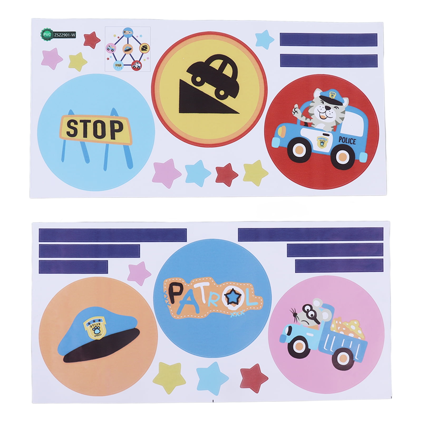 Tersalle Creative Decorative Wall Stickers Children Role Playing ...