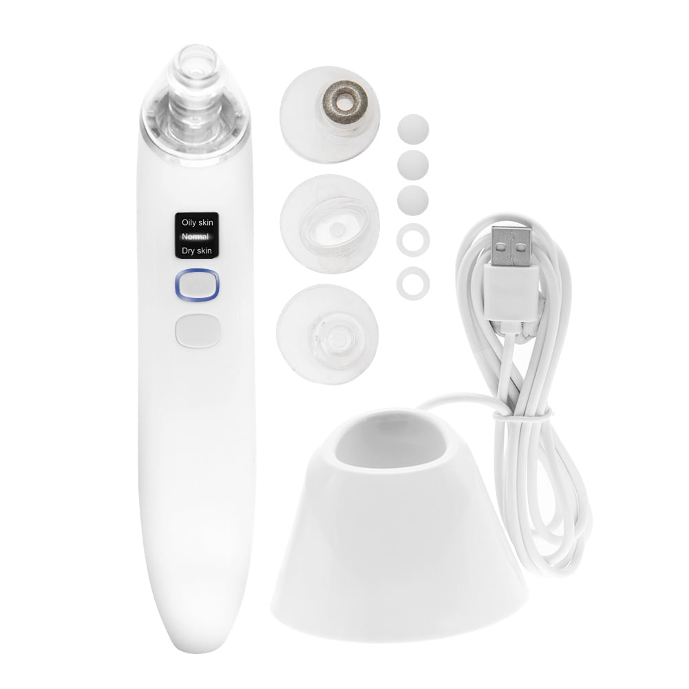 Tersalle Electric Blackhead Acne Mites Suction Removal Pore Cleaner ...