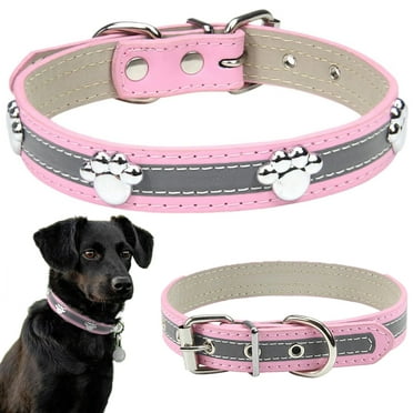 Filbert Leather Dog Collar, Genuine Leather Collar for Small Dogs ...