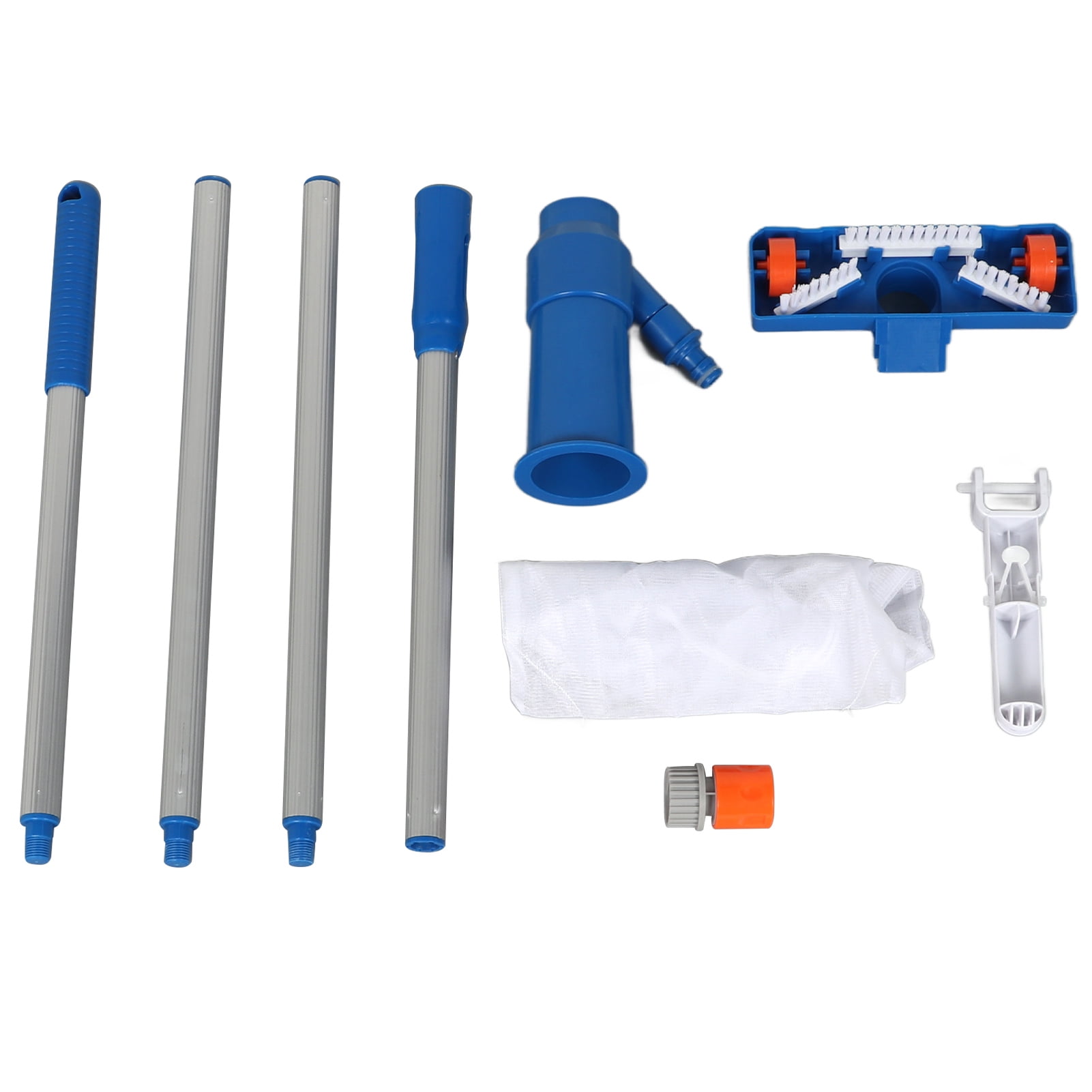 Tersalle Portable Pool Vacuum Jet with 4 Section Poles Underwater ...