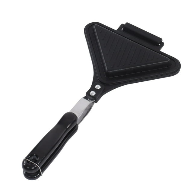 Tersalle Triangle Shape Sandwich Pan Double Sided Frying Pan Nonstick