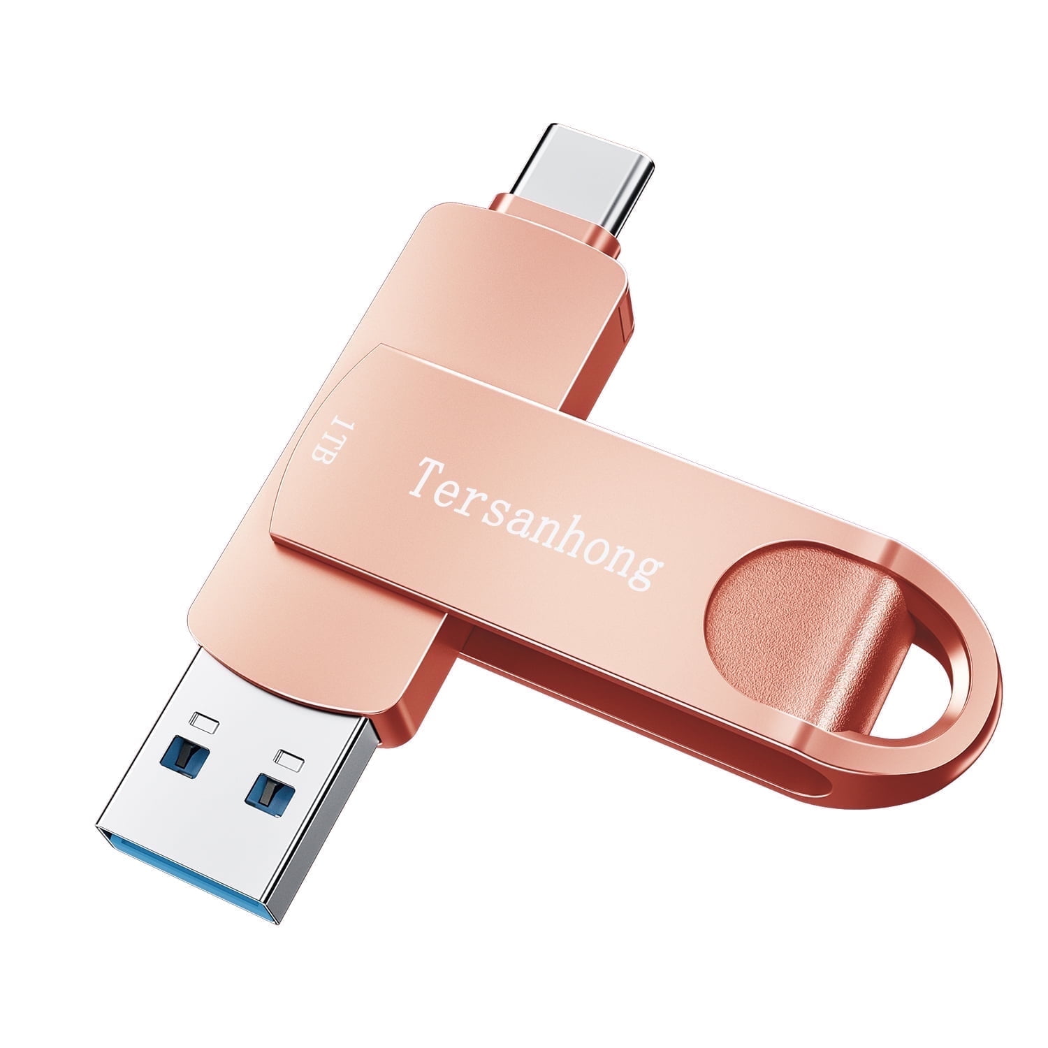 Tersanhong 1TB USB C Flash Drive Type-C Thumb Drives Memory Stick Data ...