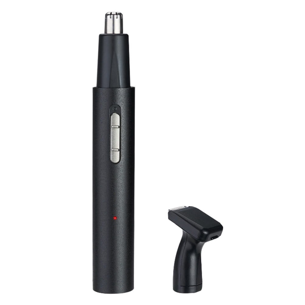 Tersarium 1 Set Metal Electric Nose Hair Trimmers 2 In 1 Usb Chargeable Sideburns Removers