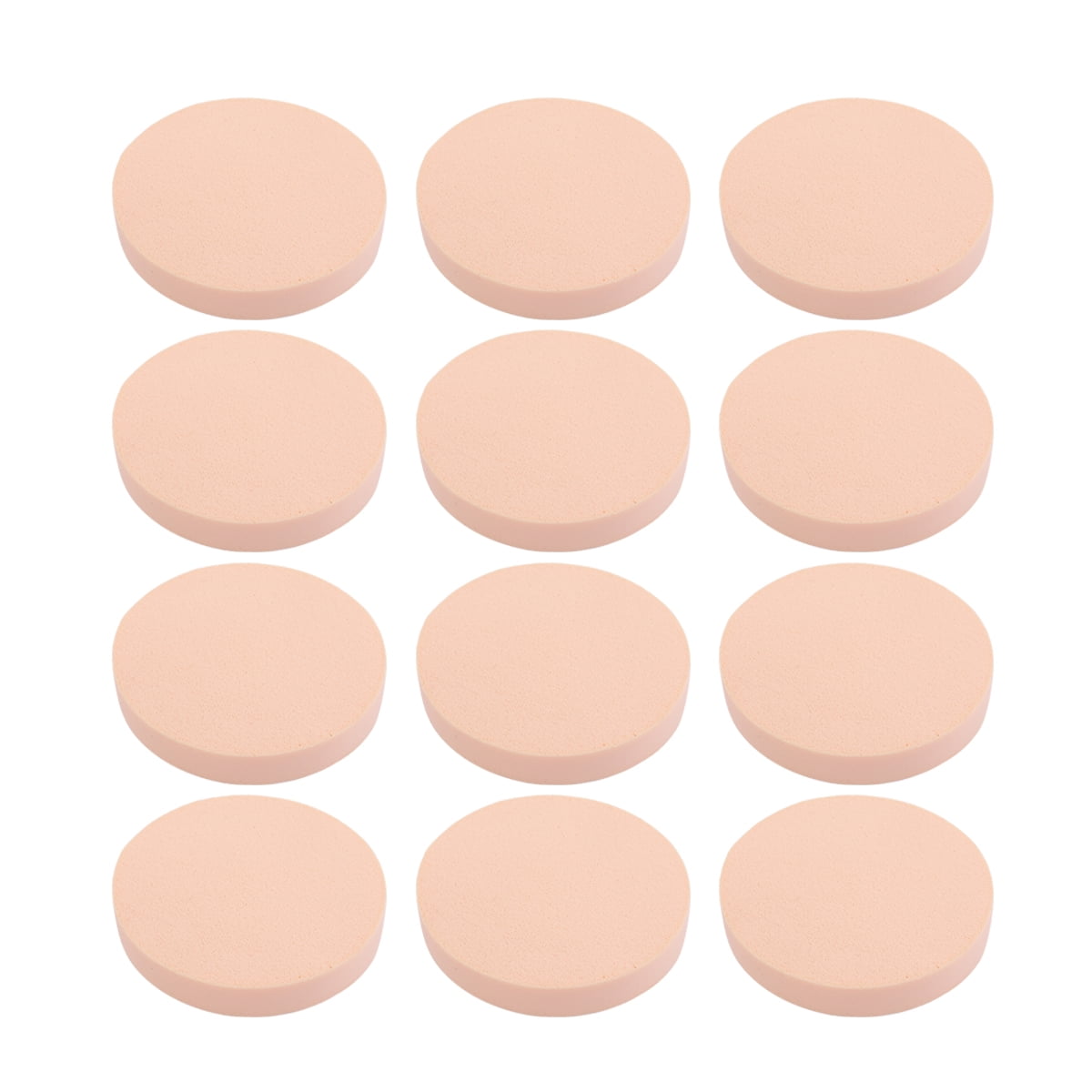 Tersarium 12pcs Beauty Makeup Facial Sponges Puff Round Square Skin ...