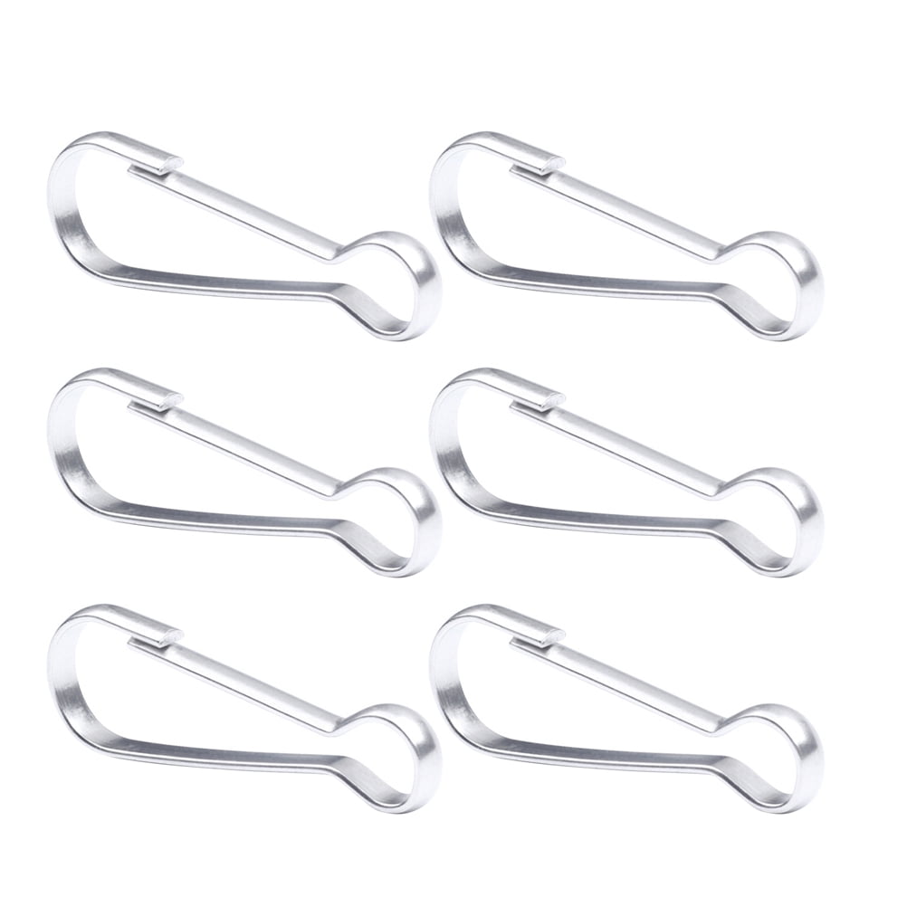 Tersarium 15 Pcs 50MM Flag Pole Snap Clip Hooks Stainless Steel ...
