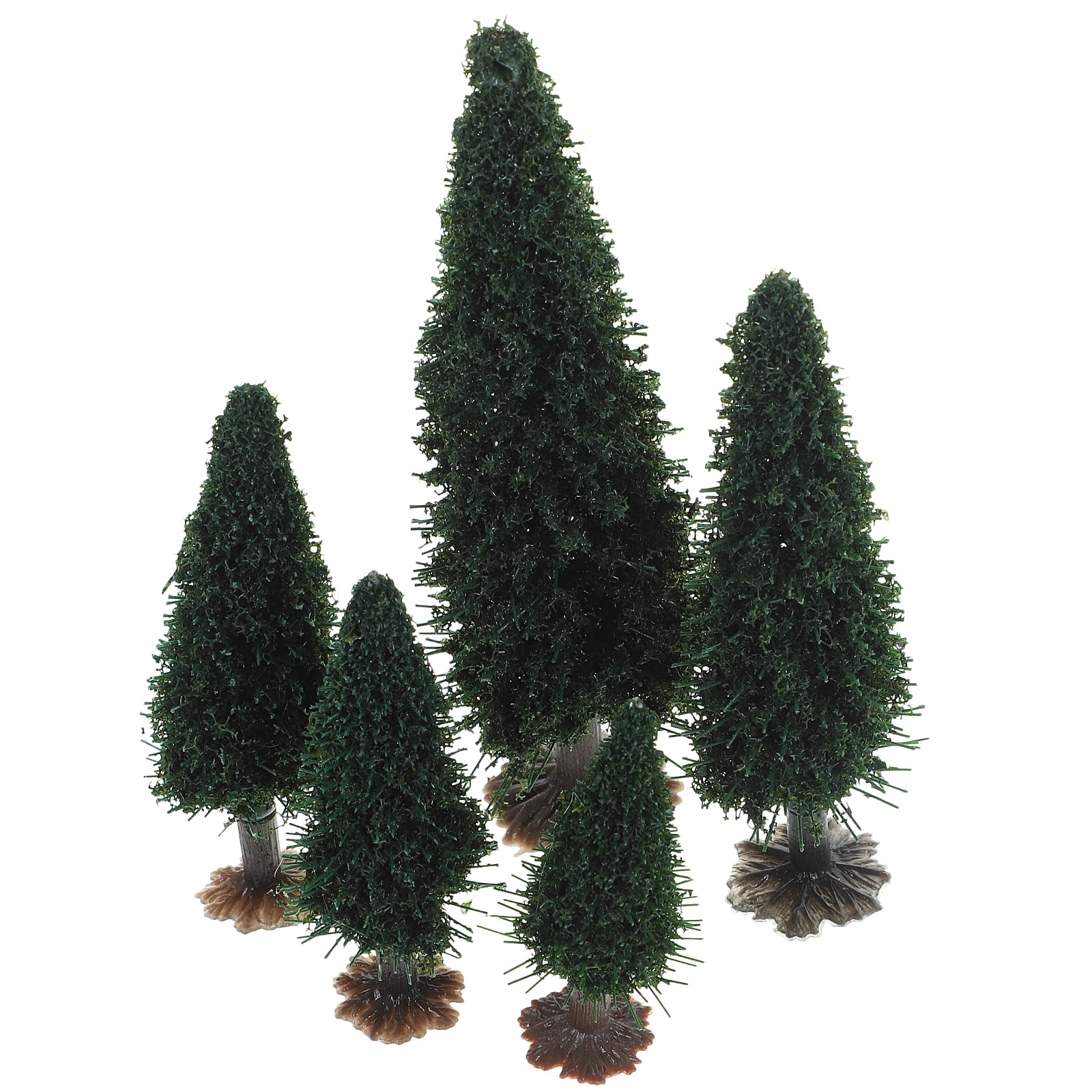 Tersarium 15pcs Miniature Street Trees Models Miniature Scenery ...