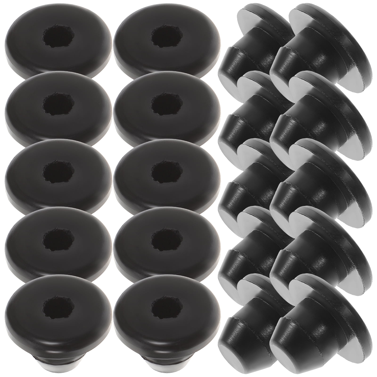 Tersarium 20pcs Jack Plug Rubber Oil Filler Plug Floor Bottle Jack Plug ...