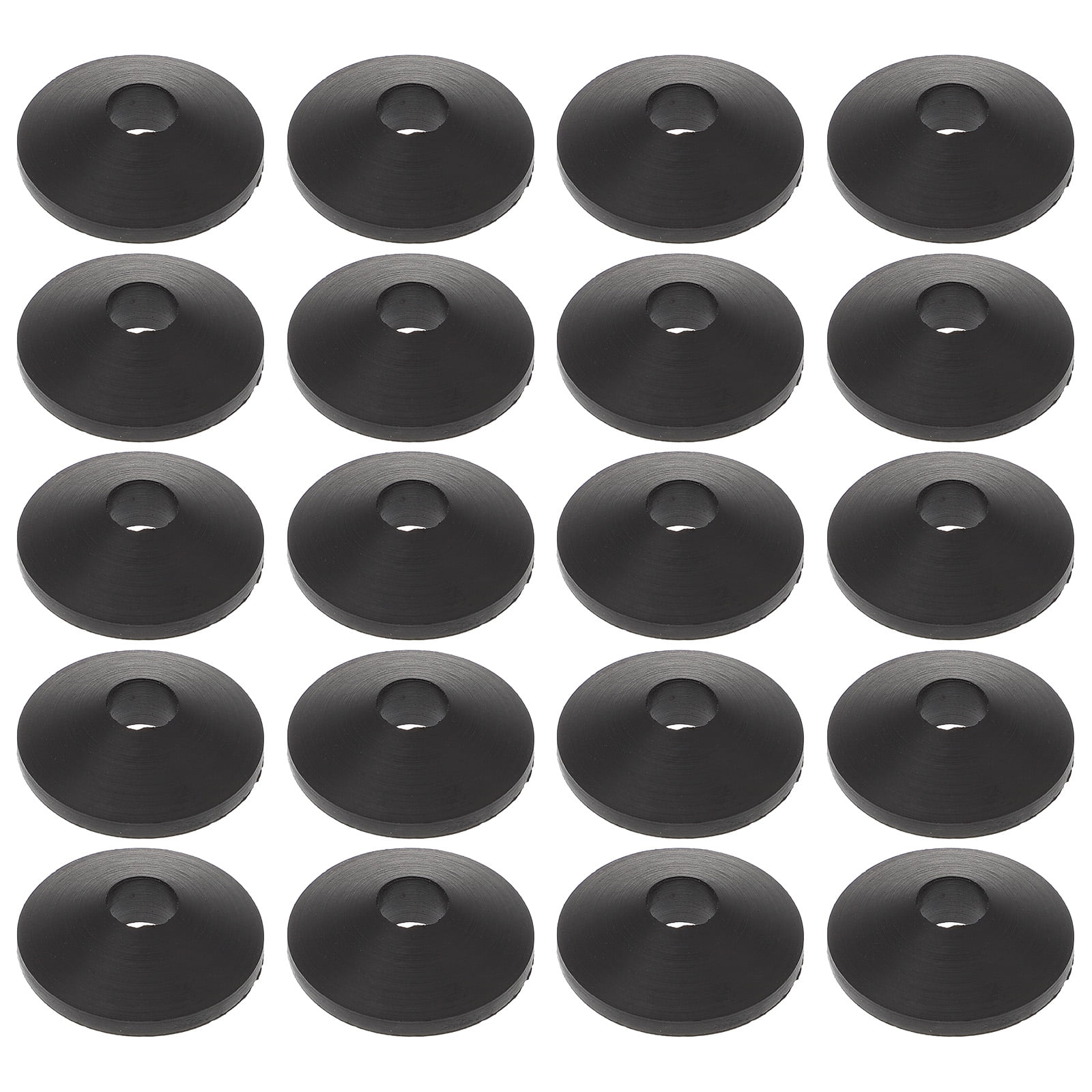 Tersarium 20pcs Toilet Rubber Washers Screw Conical Rubber Washers M8 ...