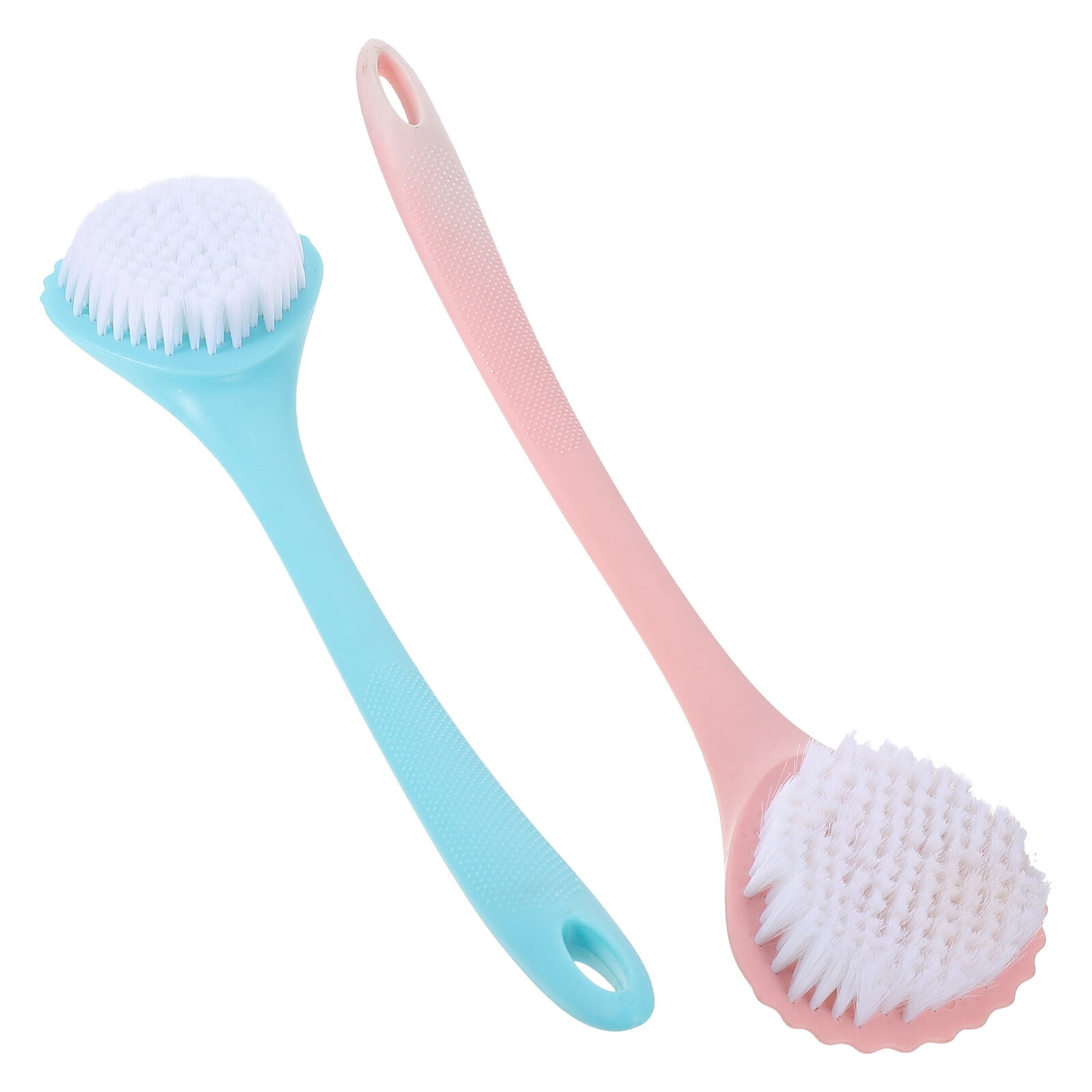 Tersarium 2Pcs Long Handle Bathing Brushes Adult Back Cleaning Brushes ...