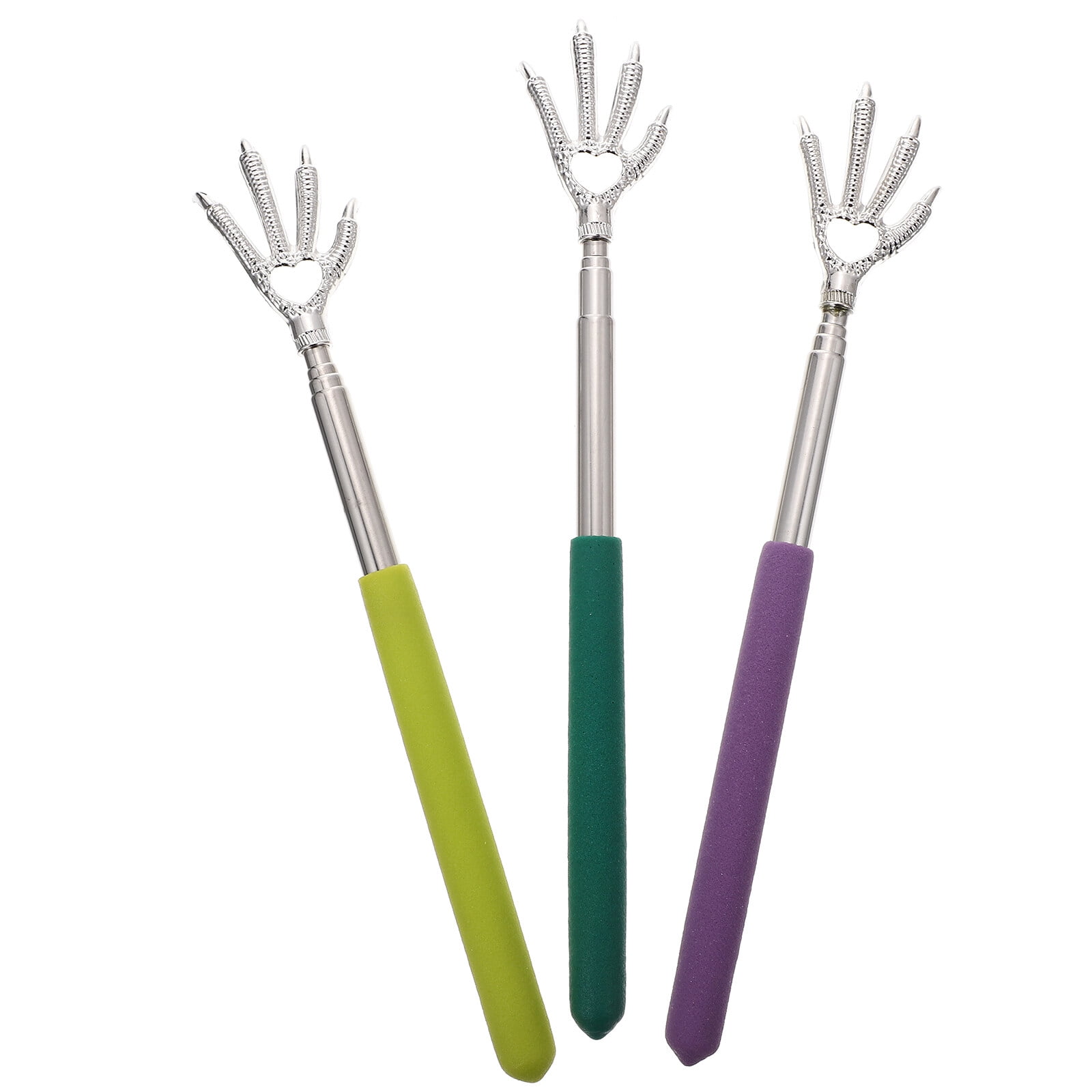 Tersarium 3pcs Stainless Steel Scratchers Claw Skeleton Hand Shape Back ...