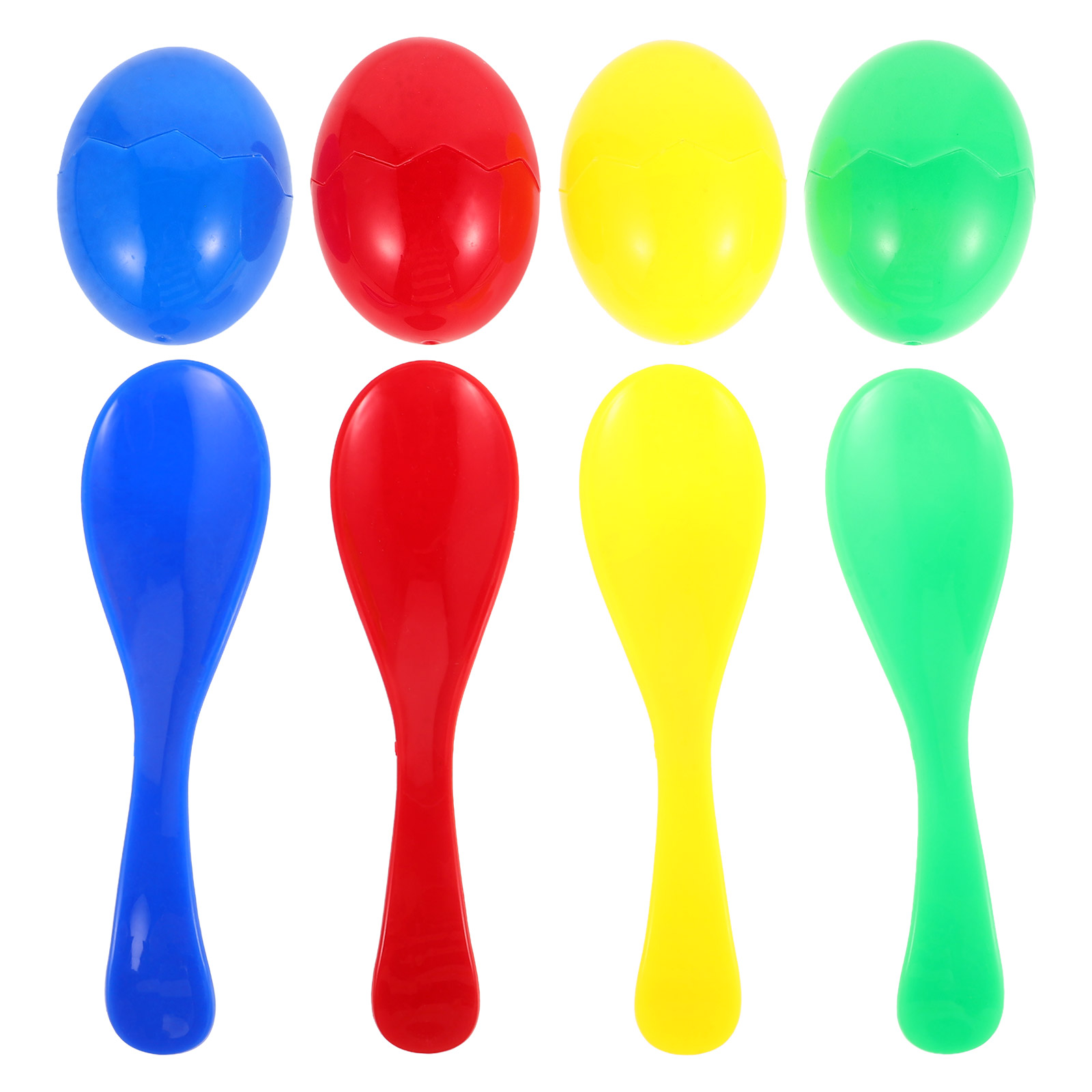 Tersarium 4Pcs Egg Spoon Race Game Kids Interactive Toys Funny Spoon ...