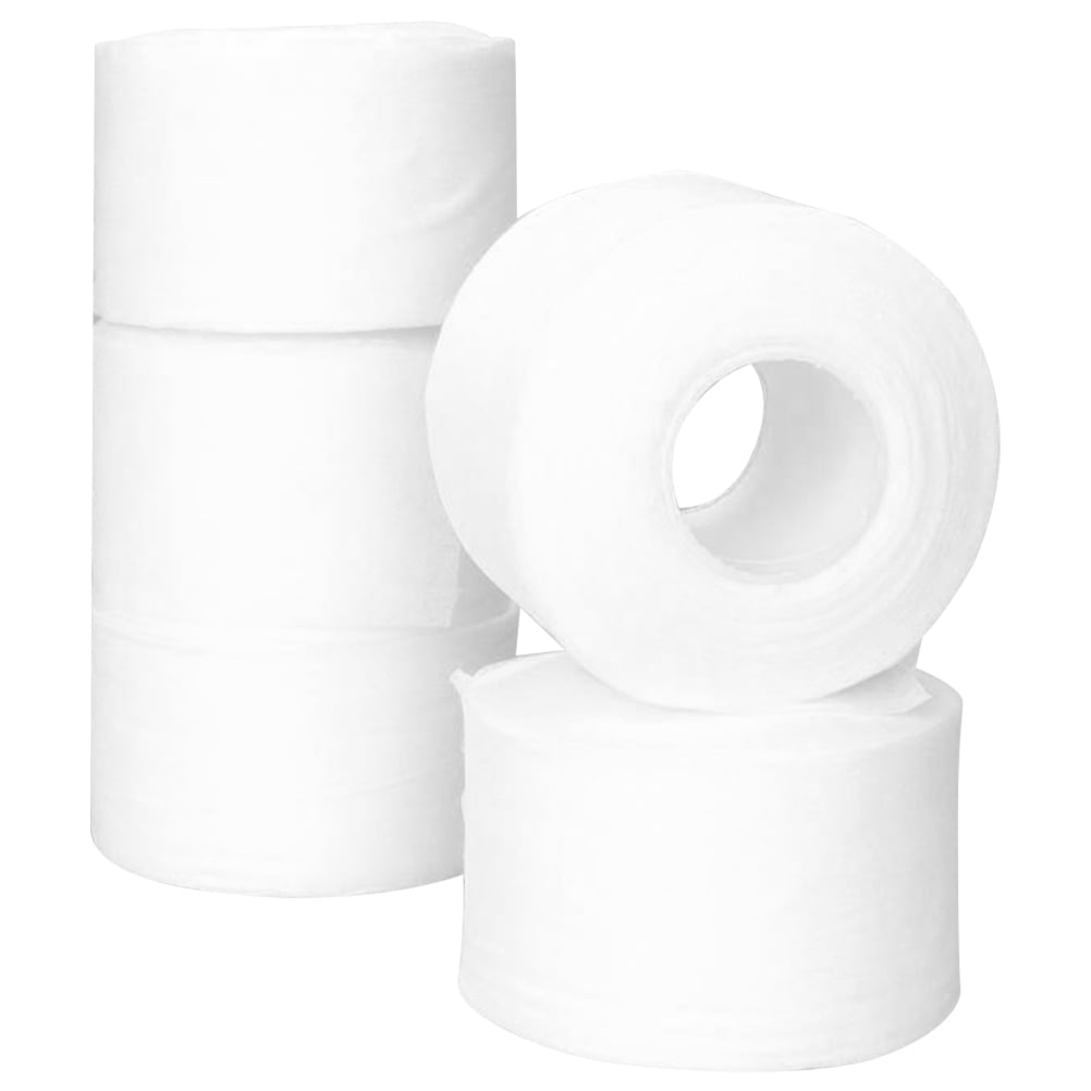 Tersarium 5 Rolls Barber Non Woven Fabric Neck Strips Disposable Neck ...