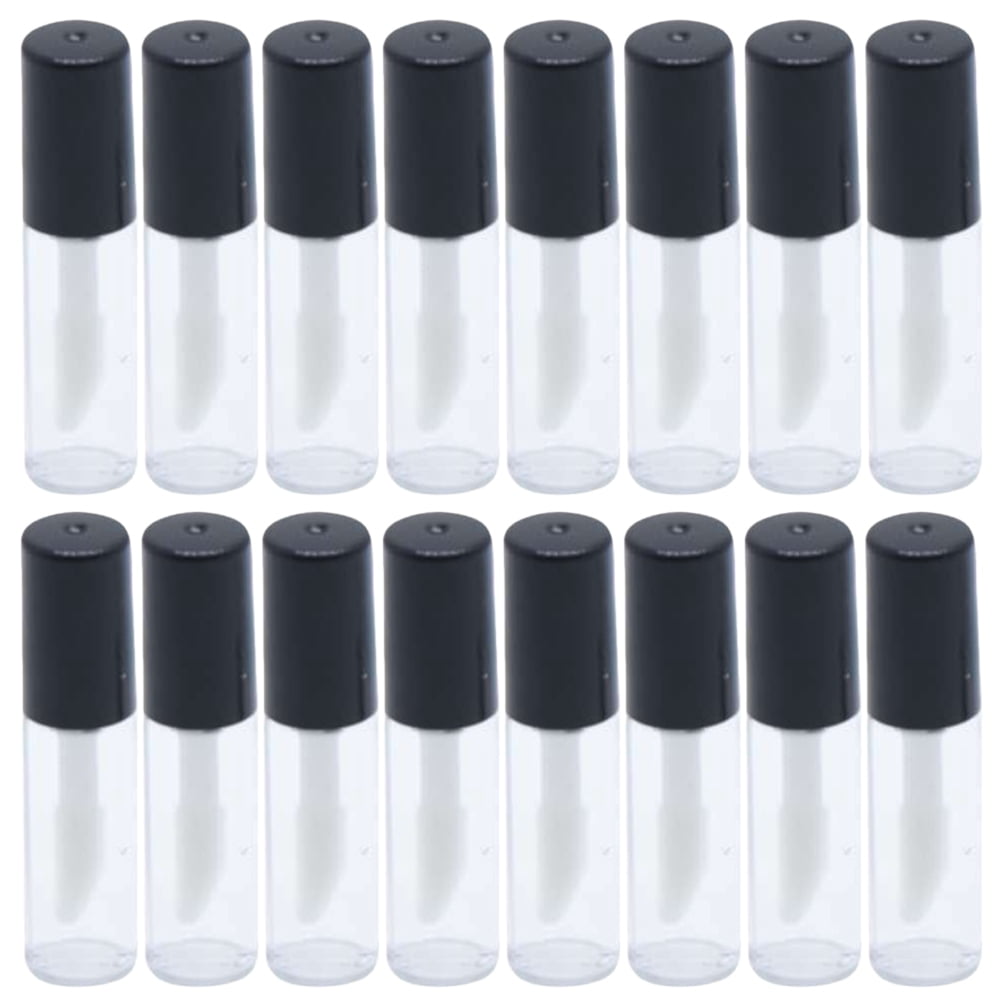 Tersarium 50pcs 1.5ml Clear Mini Lip Gloss Tube Refillable Empty Lip ...
