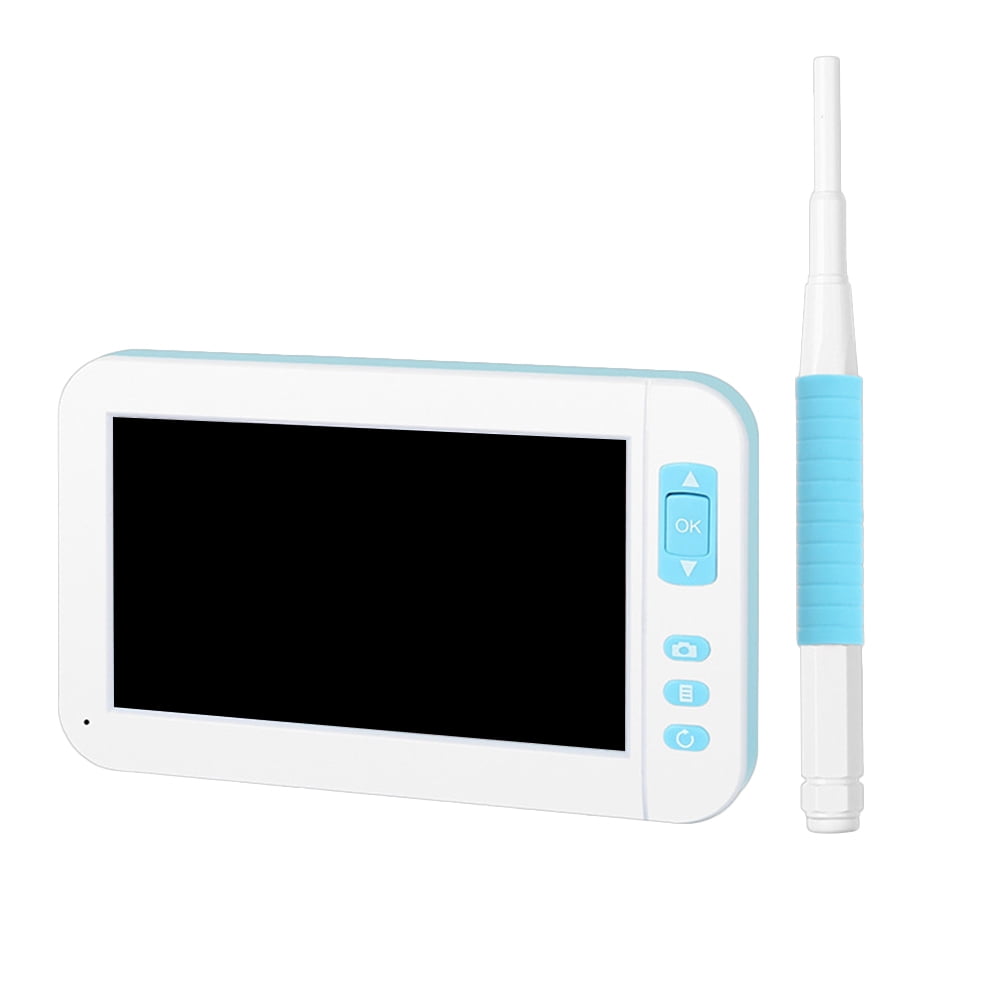 Tersarium 720P Ear Pick 3.9mm Diameter Visual Otoscope 4.3 Inch High ...