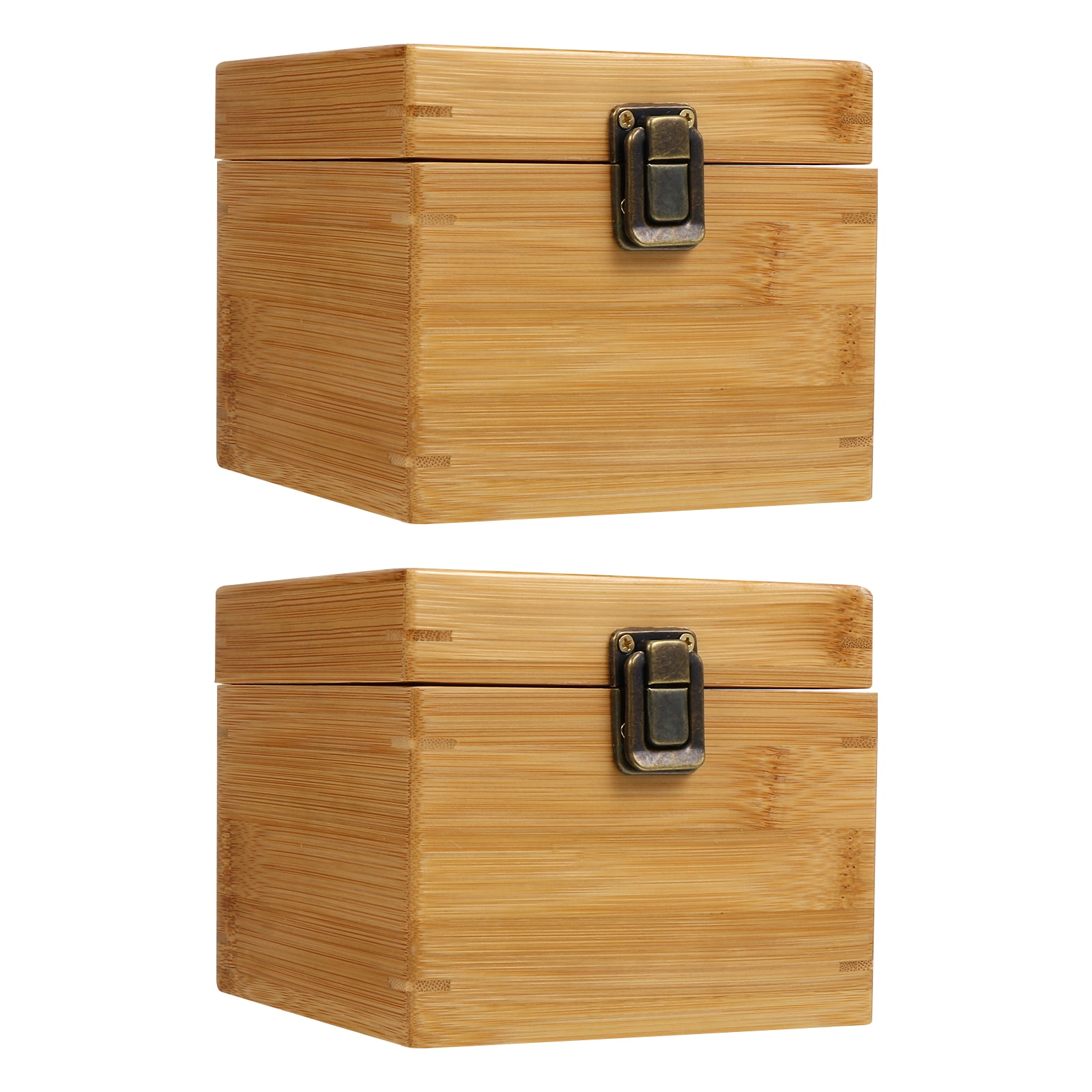 Tersarium Bamboo Jewelry Box Practical Jewelry Organizer Useful Jewelry ...