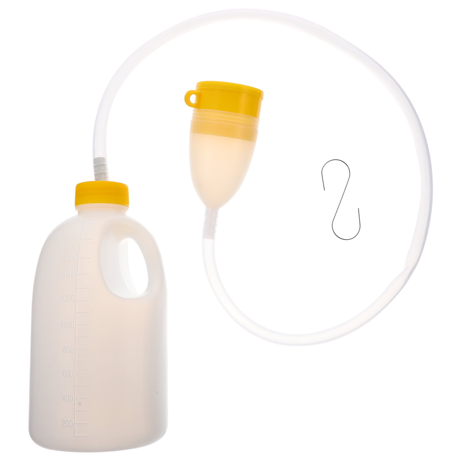 Tersarium Plastic Urinal Jar Large Urinal Bottle Men Use Urinal Plastic ...