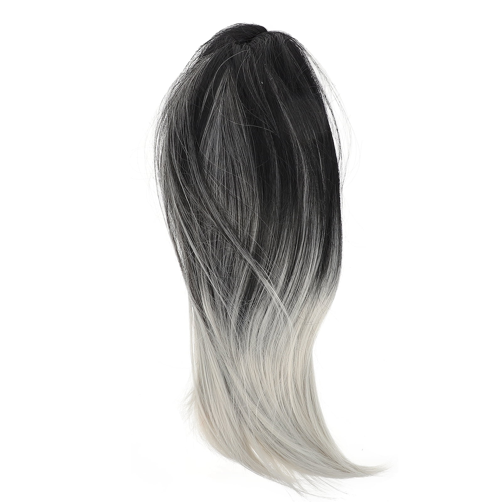 HEATSHAKING Real Looking Wigs Medium Length Straight Wig Natural ...