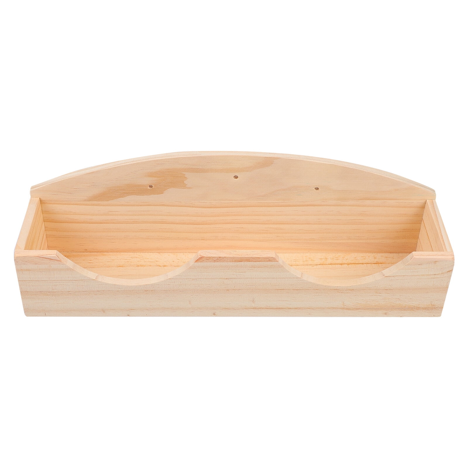 Tersarium Small Pet Hay Manger Rack Wooden Food Feeder Rabbit Grass ...