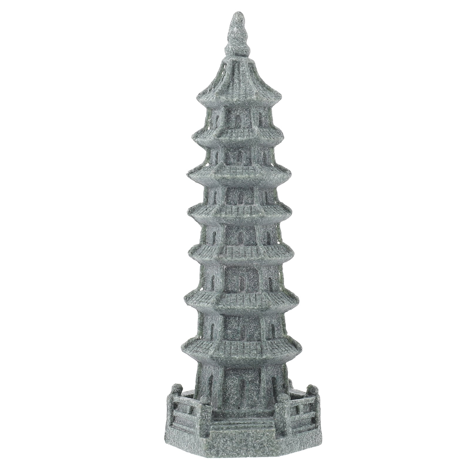 Tersarium Tower Statue Pagoda Decor Garden Statue Landscaping Adornment ...