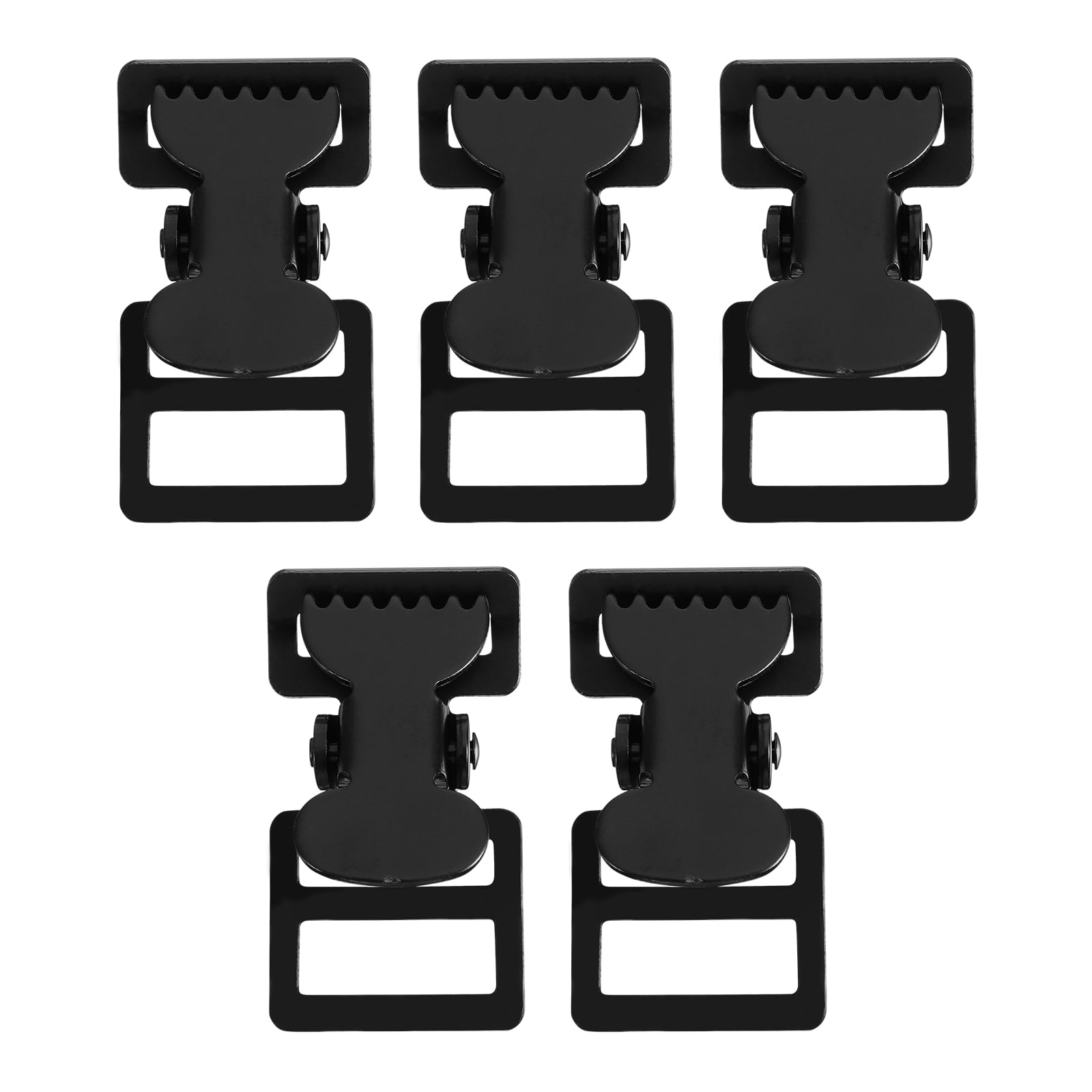 Tersarium Webbing Clip Webbing Release Buckles Metal 5pcs - Walmart.com