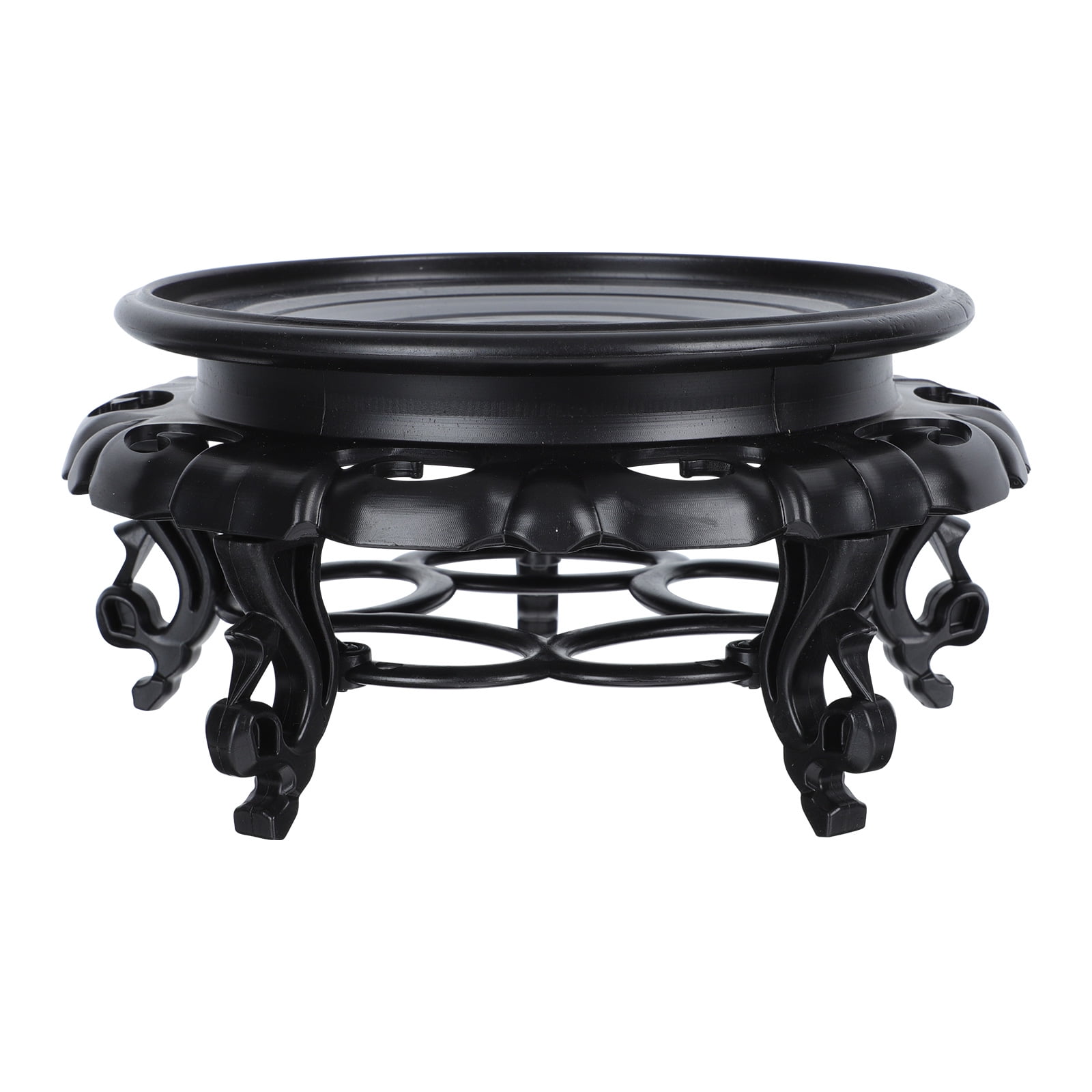 Tersarium Wood Flowerpot Base Rack Wood Keepsake Display Base Bonsai ...