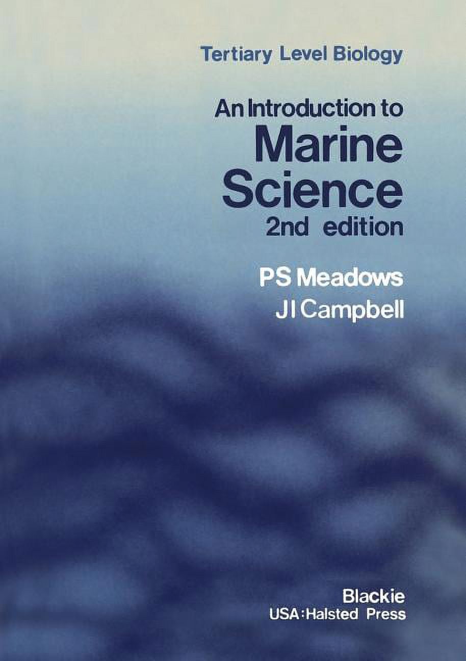 Tertiary Level Biology An Introduction to Marine Science, (Paperback ...