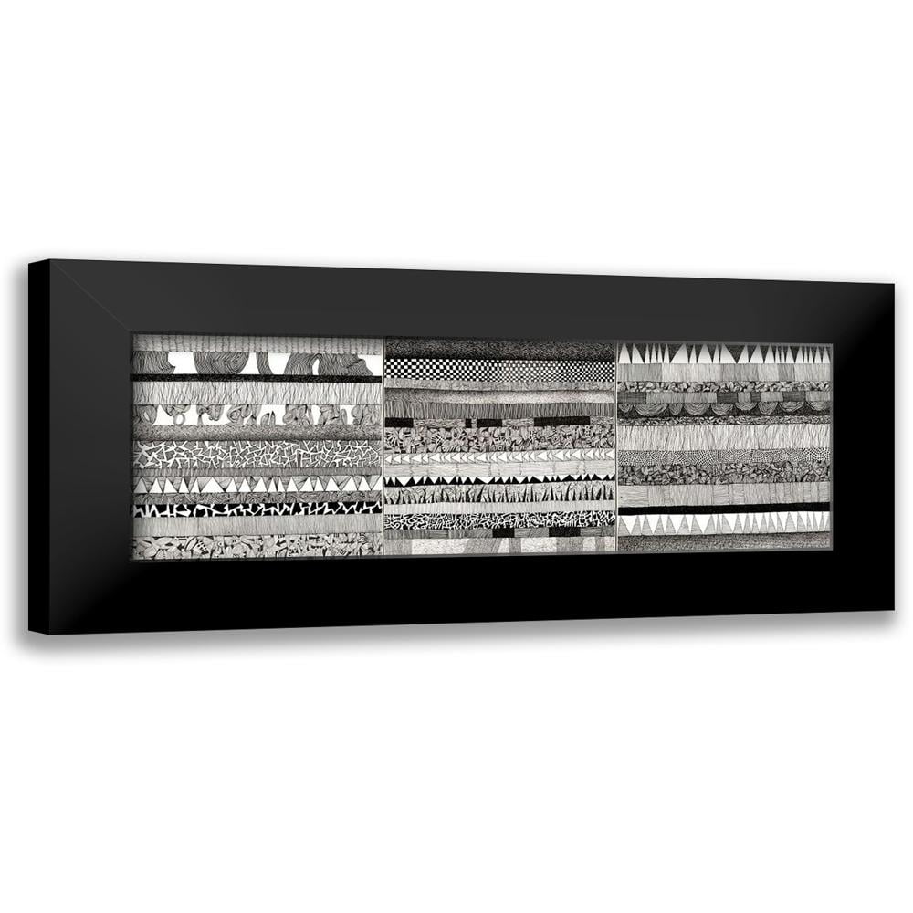 Teruzzi, Vittorio 18x9 Black Modern Framed Museum Art Print Titled ...