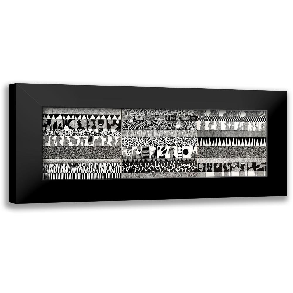 Teruzzi, Vittorio 18x9 Black Modern Framed Museum Art Print Titled ...